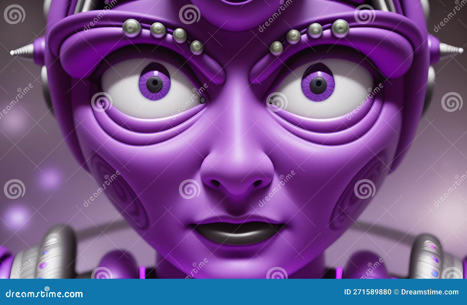 The Head of an Alien Creature Awakens the Concept of Artificial ...