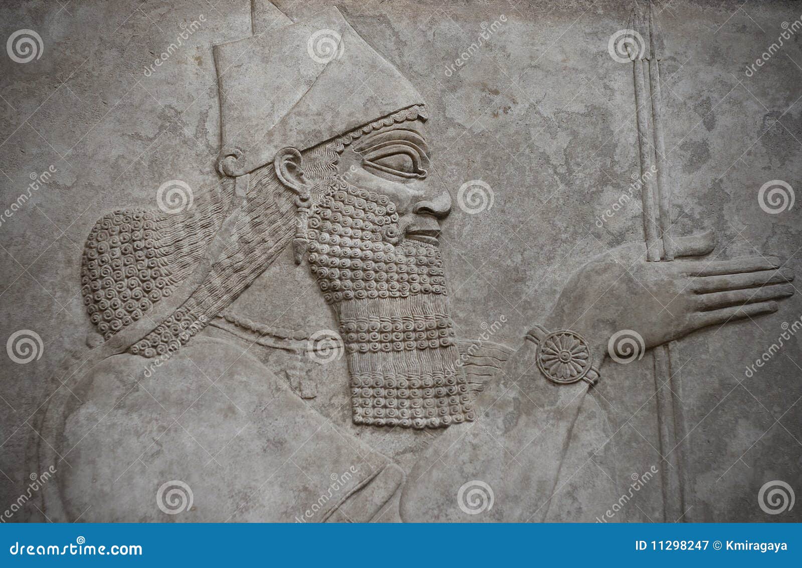 Ancient Assyrian And Sumerian Cuneiform From Mesopotamia Royalty-Free ...