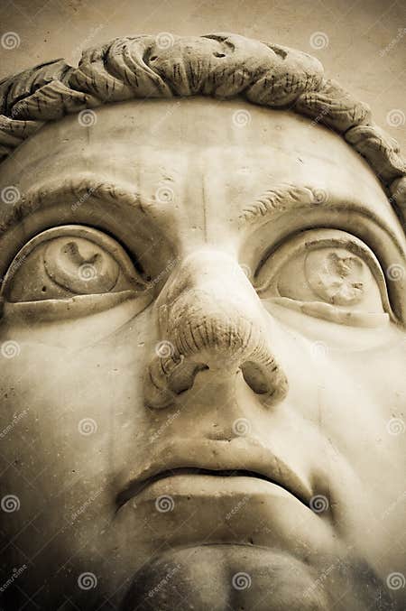 Head of ancient statue stock image. Image of heritage - 12951277