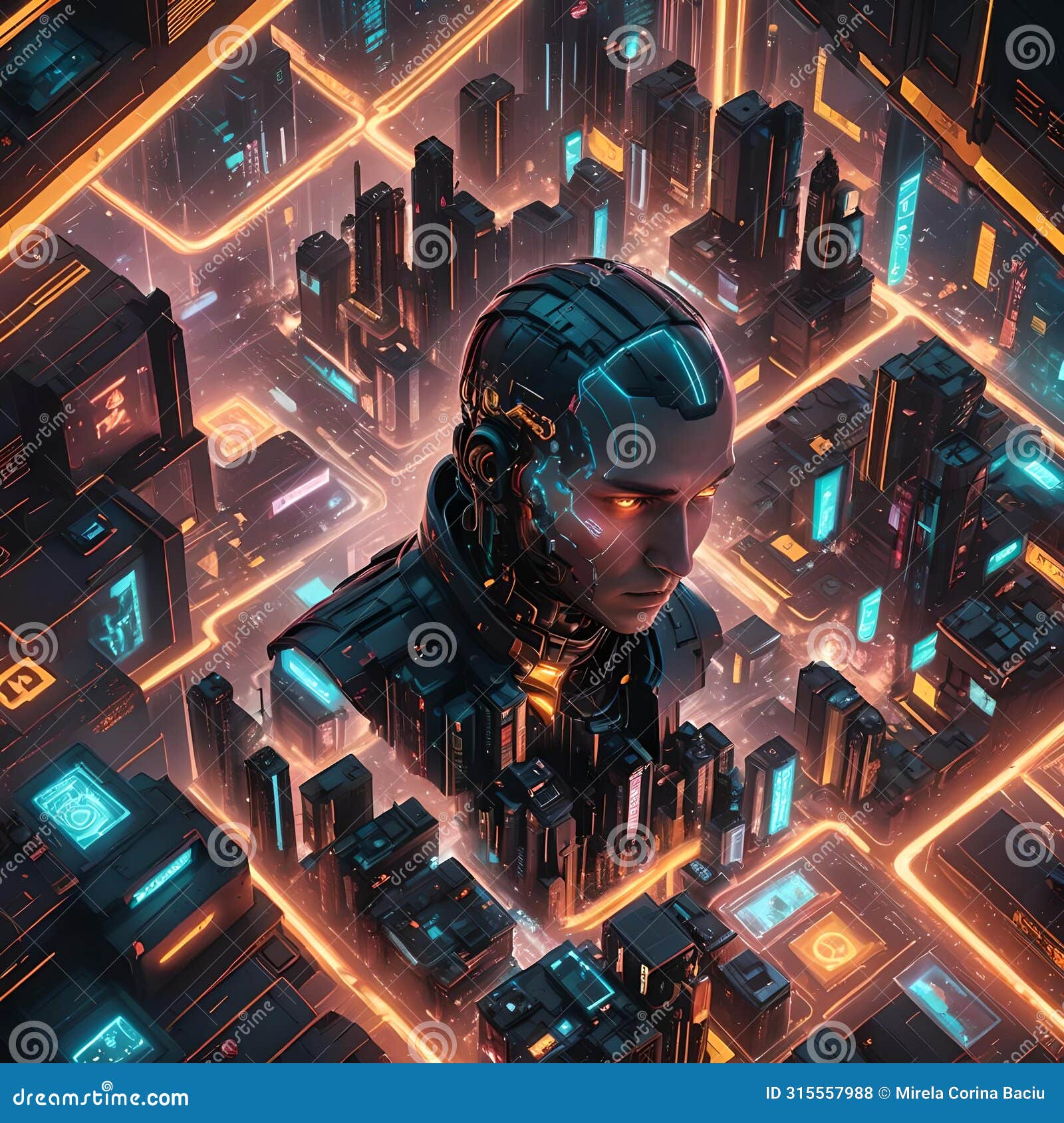 Head Artificial Intelligence, Automation and Modern Concept of New ...