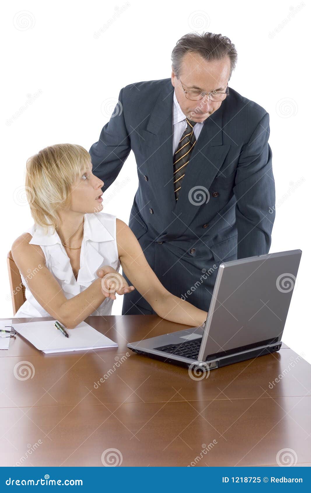Head and assistant stock image. Image of executive, chief - 1218725