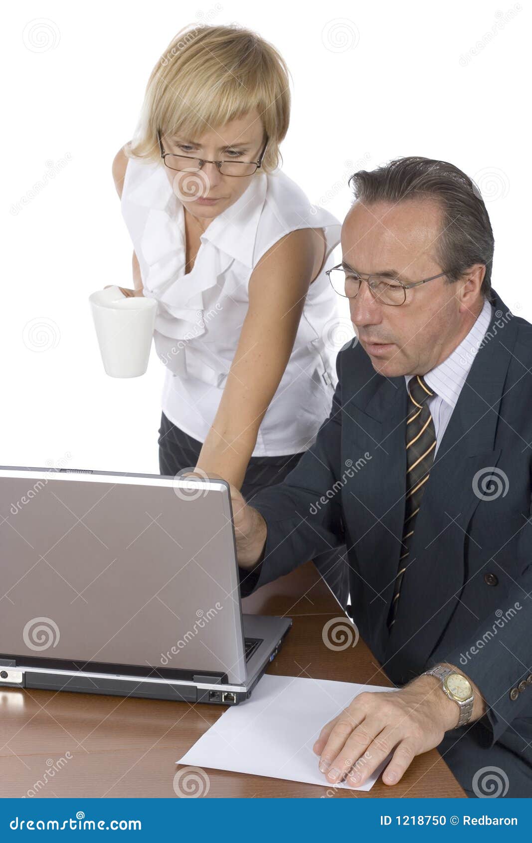 Head and assistant stock photo. Image of manager, businesswoman - 1218750