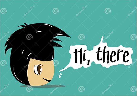 Head boy stock illustration. Illustration of illustratively - 64795670