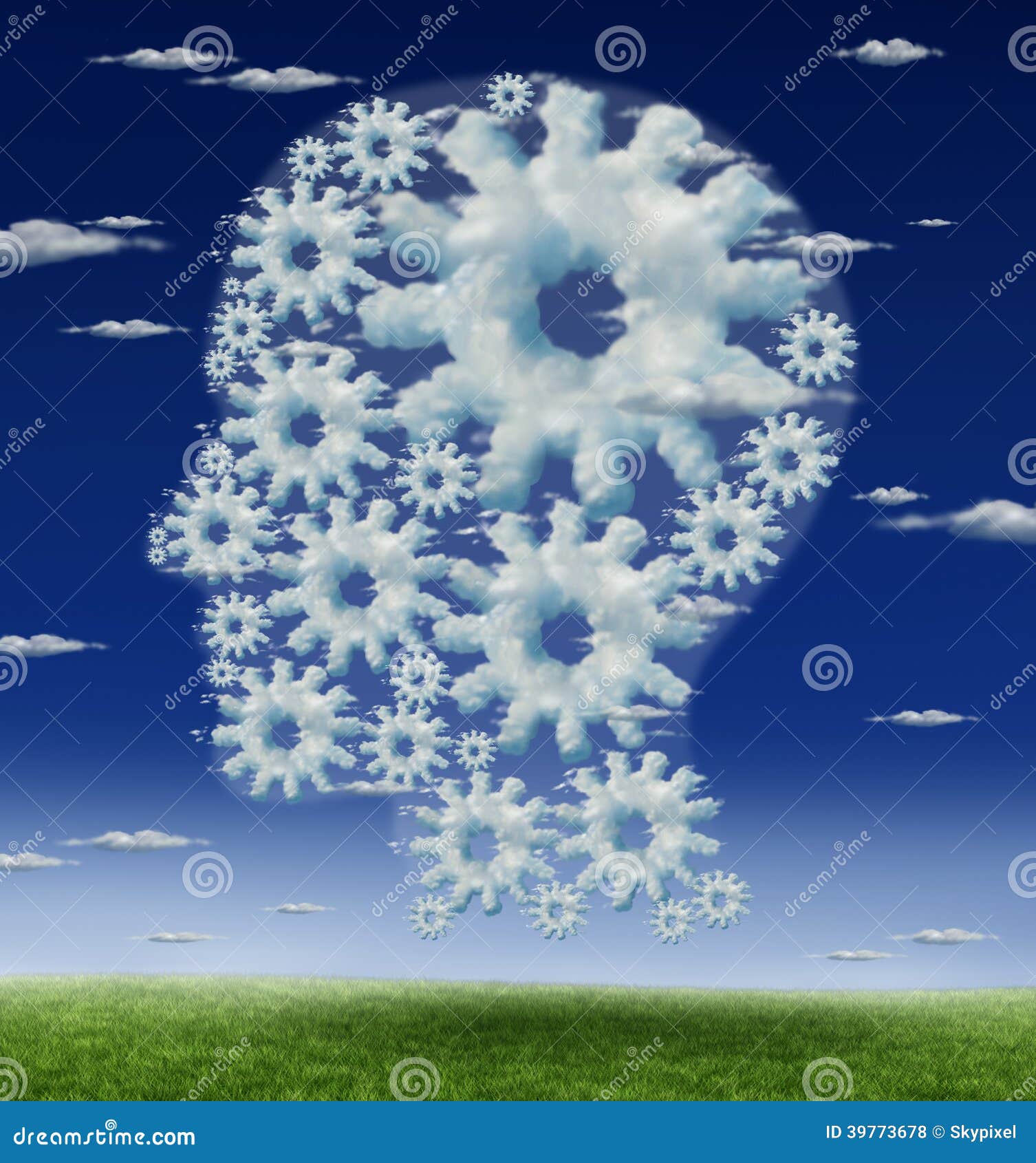 Brain Gears And Cogs Model 3d Illustration Stock Photo | CartoonDealer ...