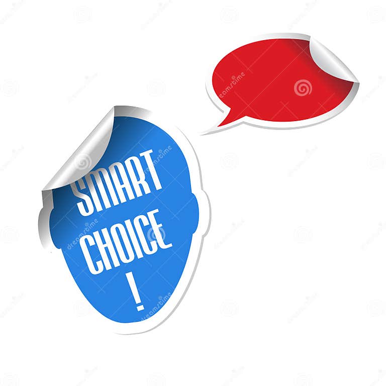 Head and bubble sticker. stock vector. Illustration of collection ...