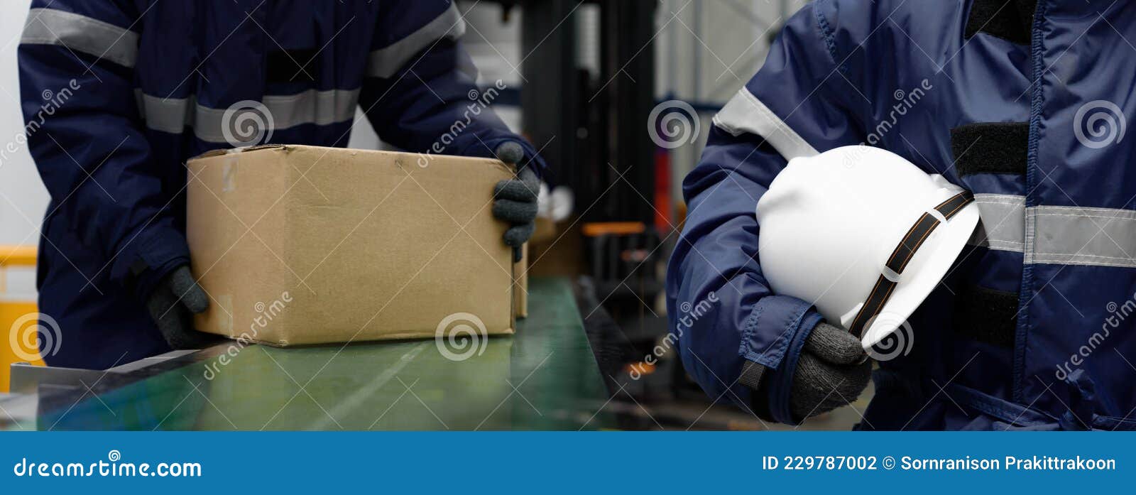 Freight Goods and Cold Storage Warehouse Business Stock Photo - Image ...