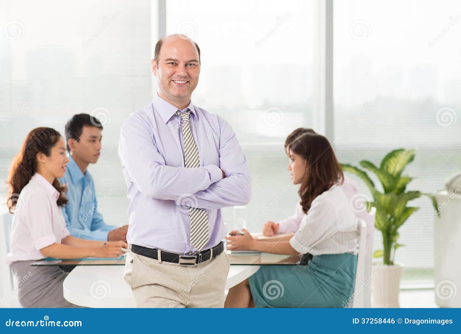 Head of the company stock photo. Image of meeting, business - 37258446