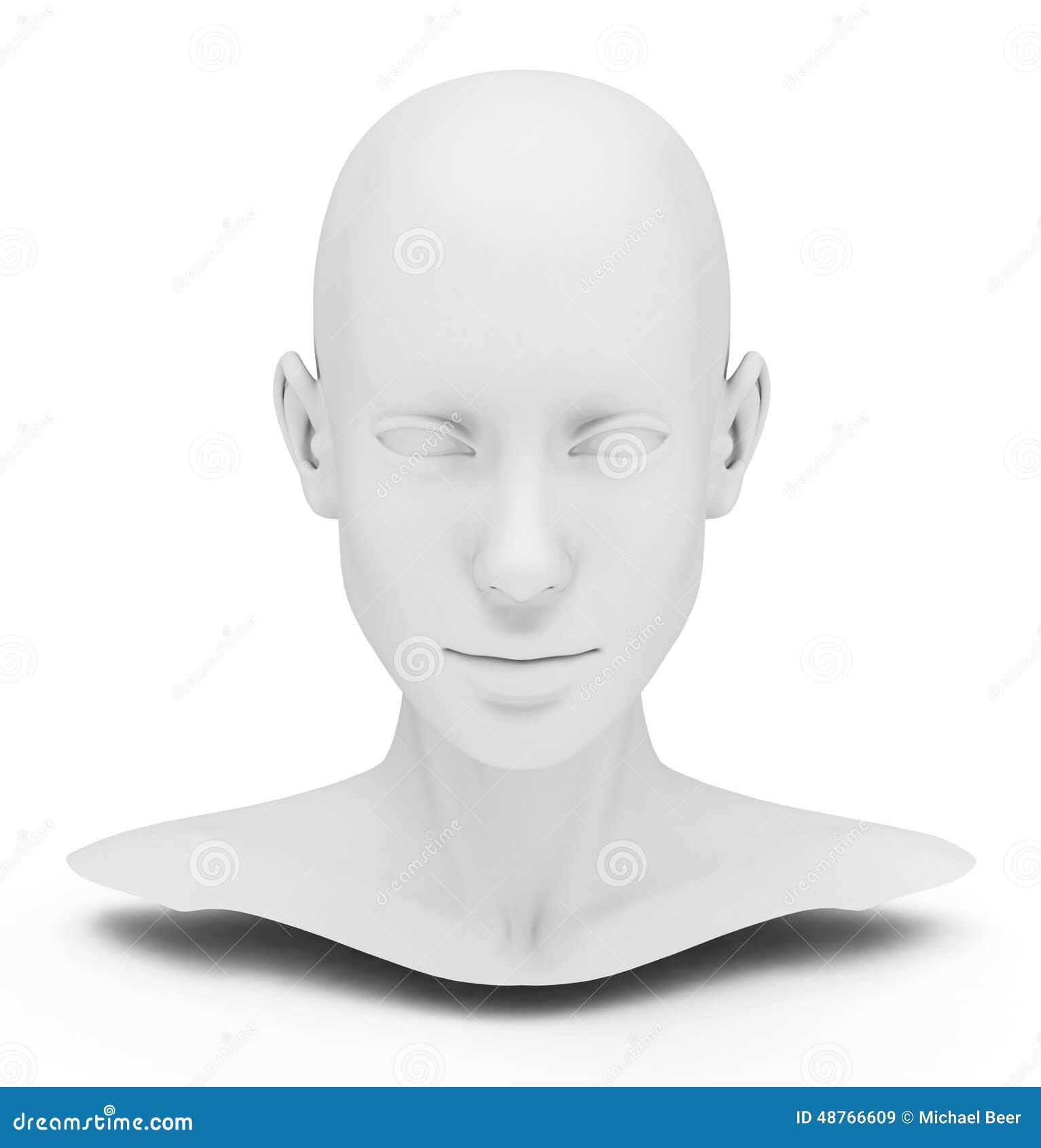 The head stock illustration. Illustration of portrait - 48766609