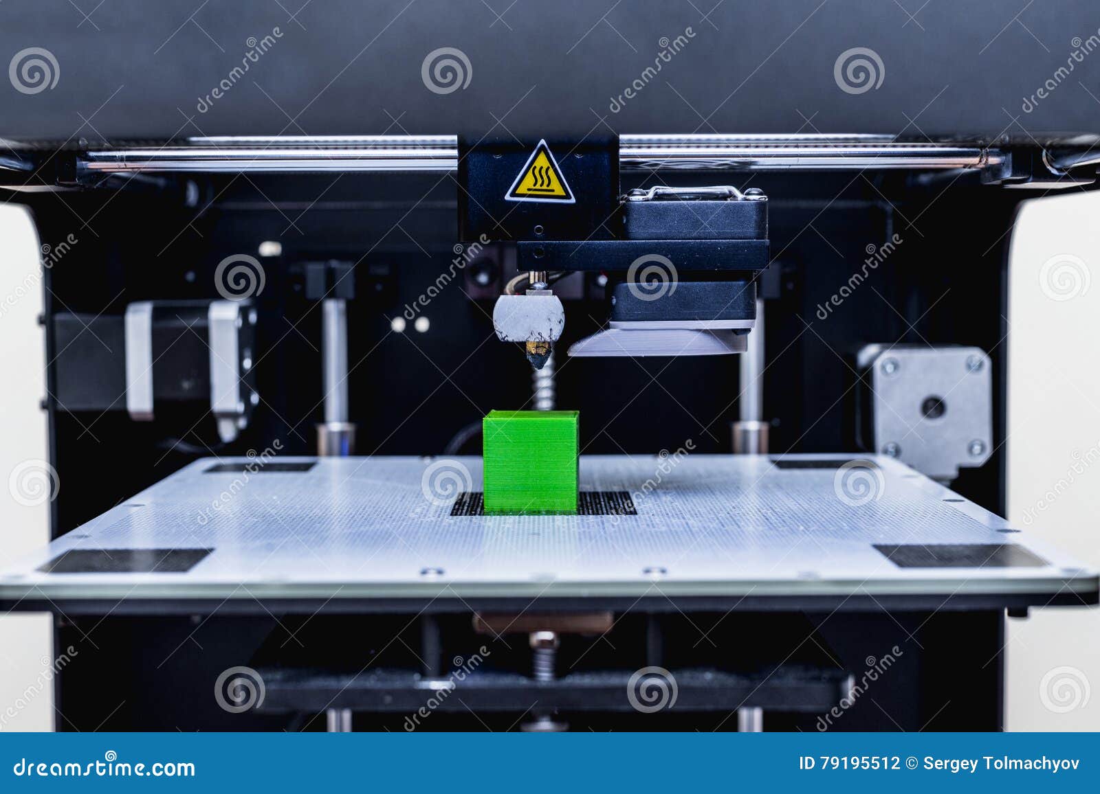 Head of 3d printer stock photo. Image of tech, blue, manufacturing ...