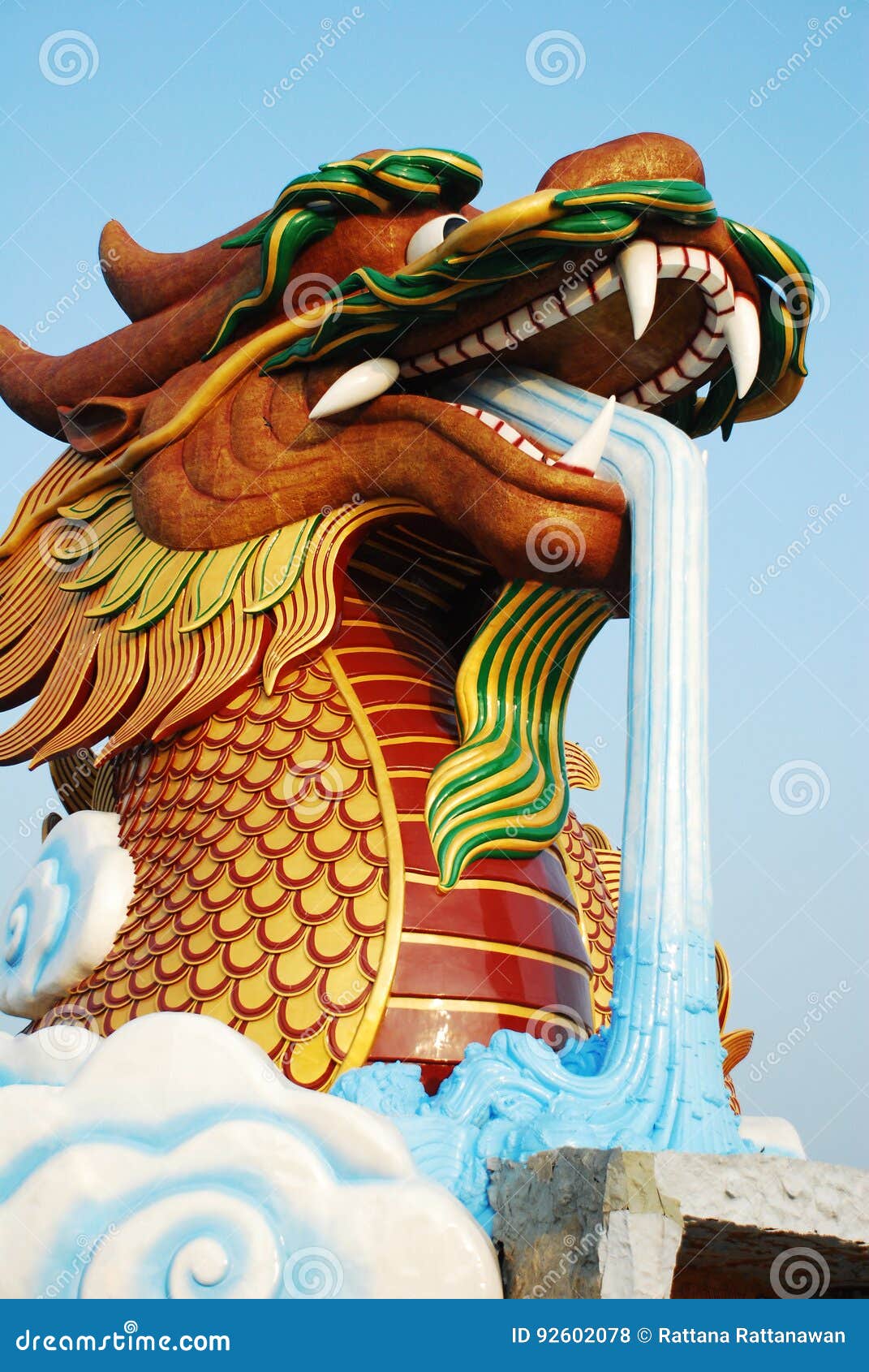 The Statue Of A Chinese Commander In Ancient Times Royalty-Free Stock ...