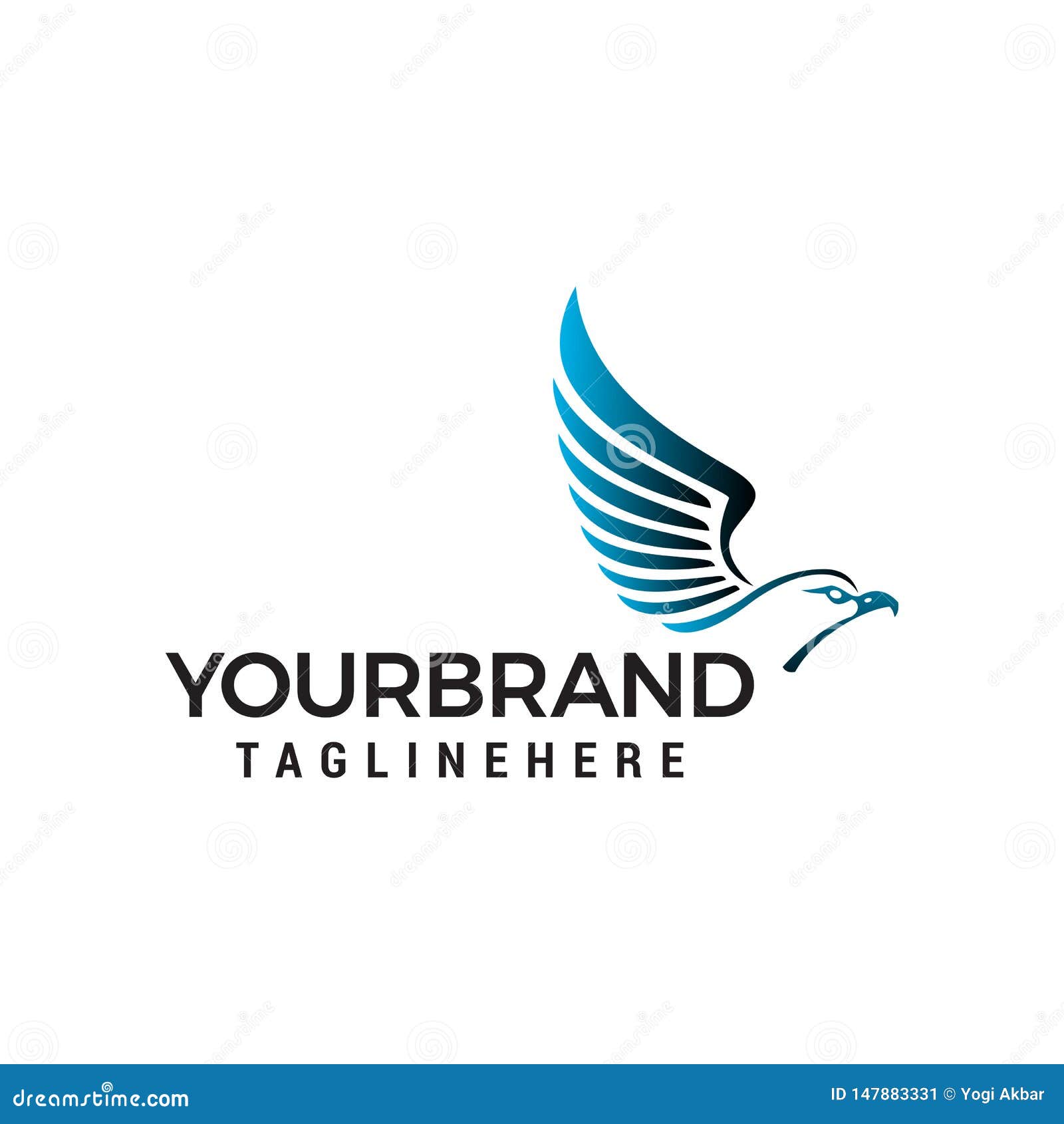 Eagle Wings Logo Design