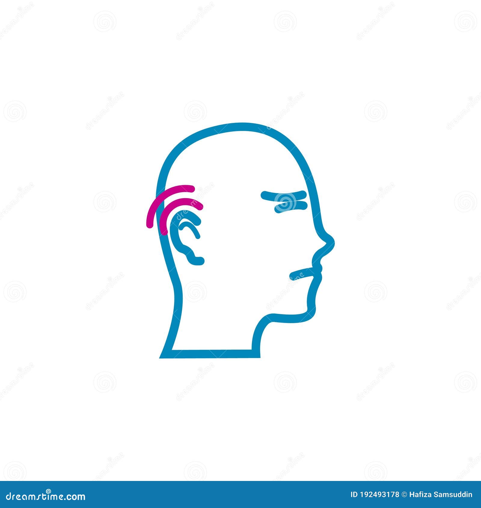 Earache Concept Icon Cartoon Vector | CartoonDealer.com #202488137