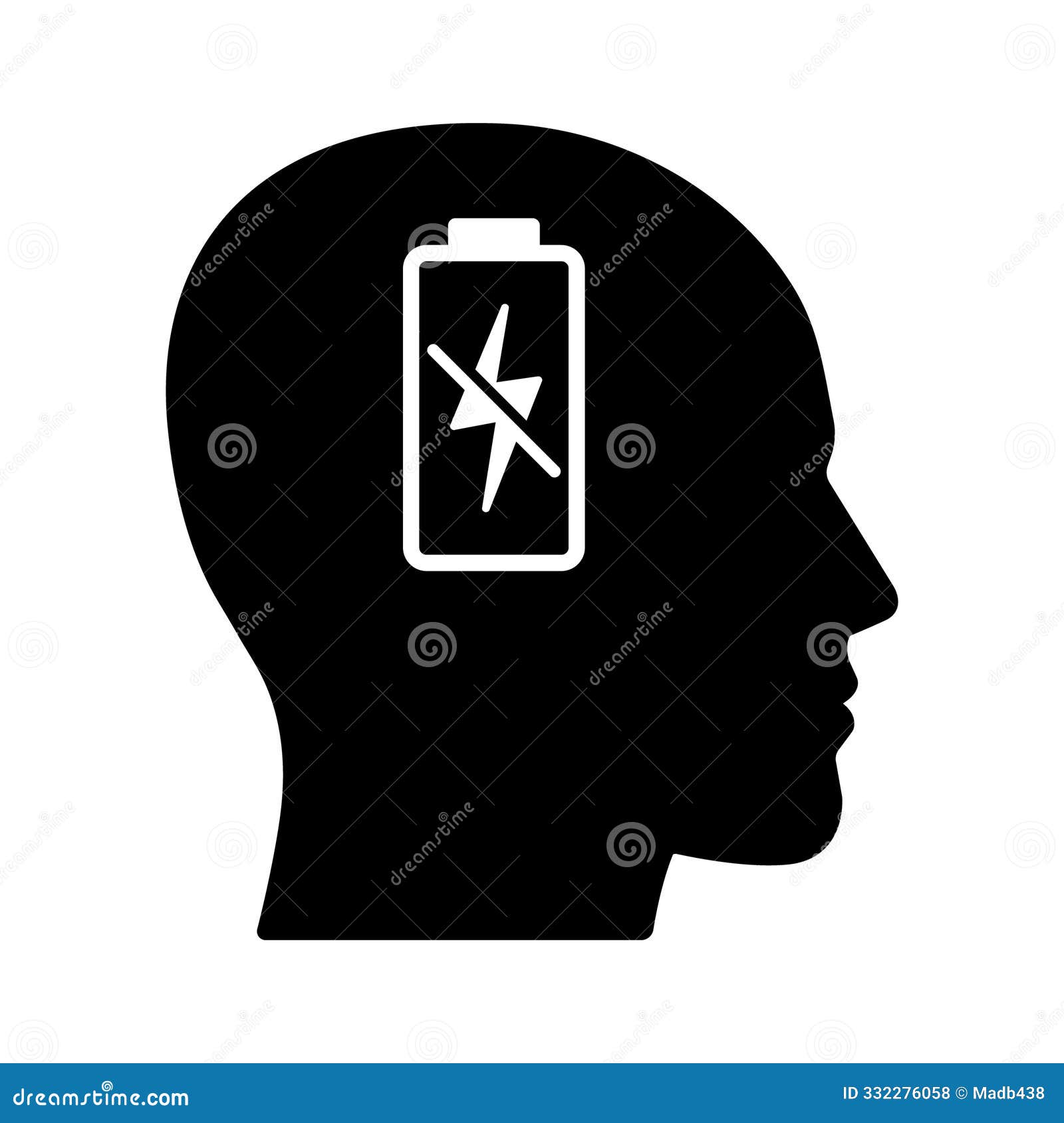 Empty Battery Level, In Line Design. Empty, Battery, Level, Low, Power ...