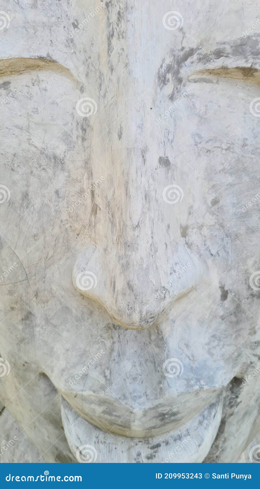 Head of a lady statue stock image. Image of carving - 209953243