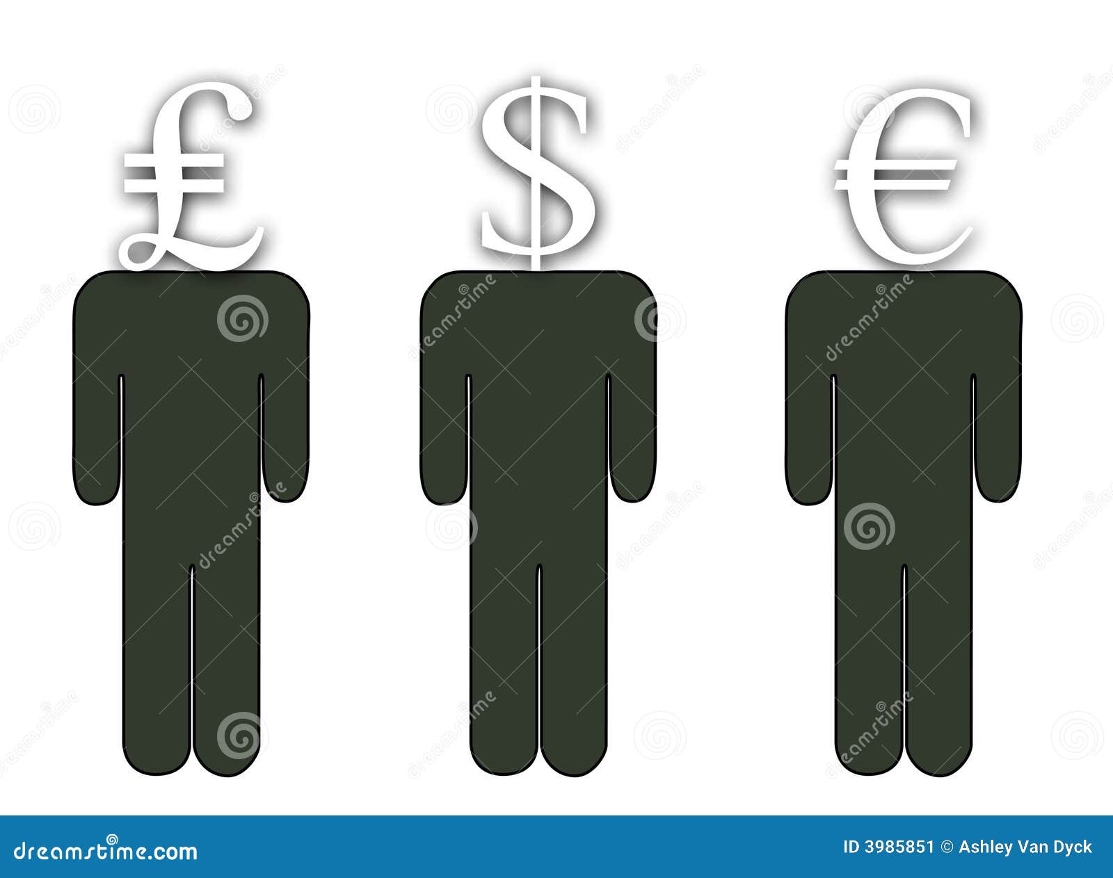 A Head for Finance stock illustration. Illustration of abstract - 3985851