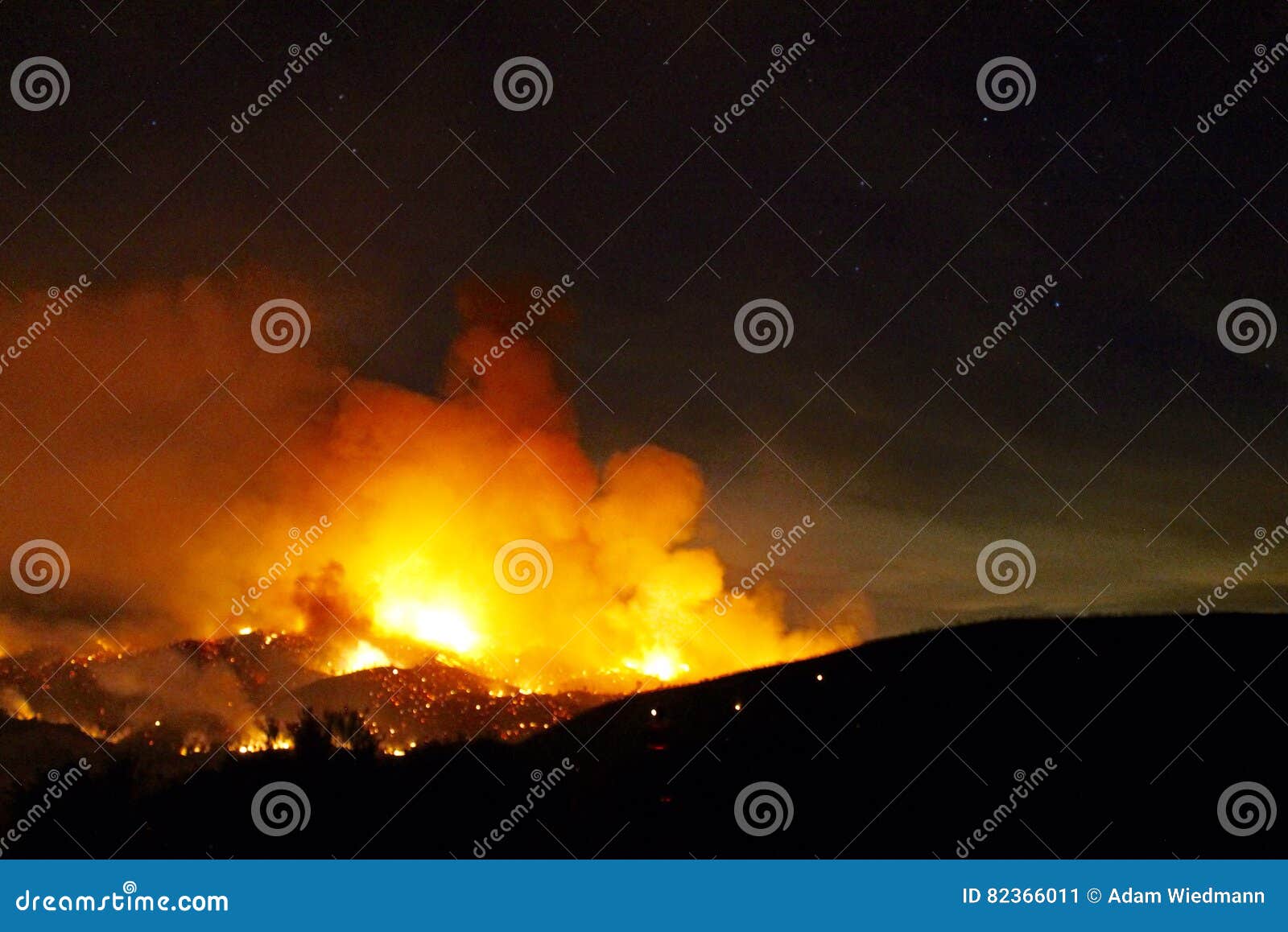Head of fire stock image. Image of california, fire, northern - 82366011