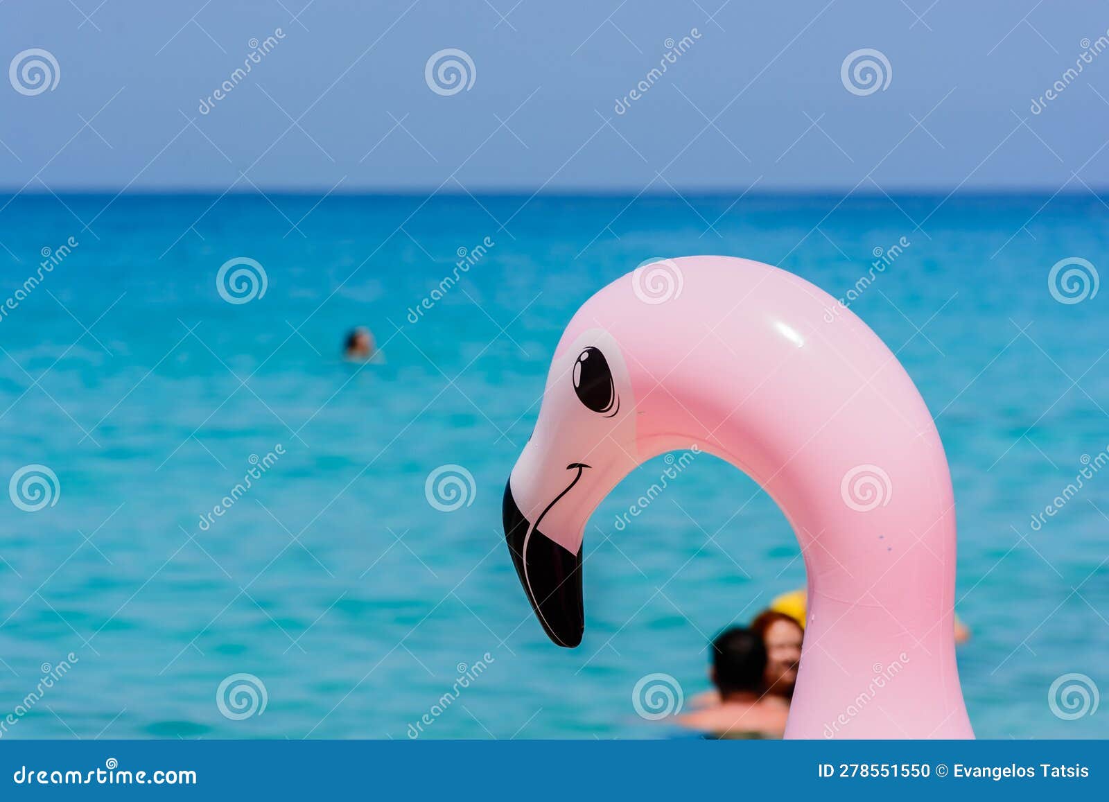 Life Jacket in the Shape of a Flamingo Stock Photo - Image of duck ...