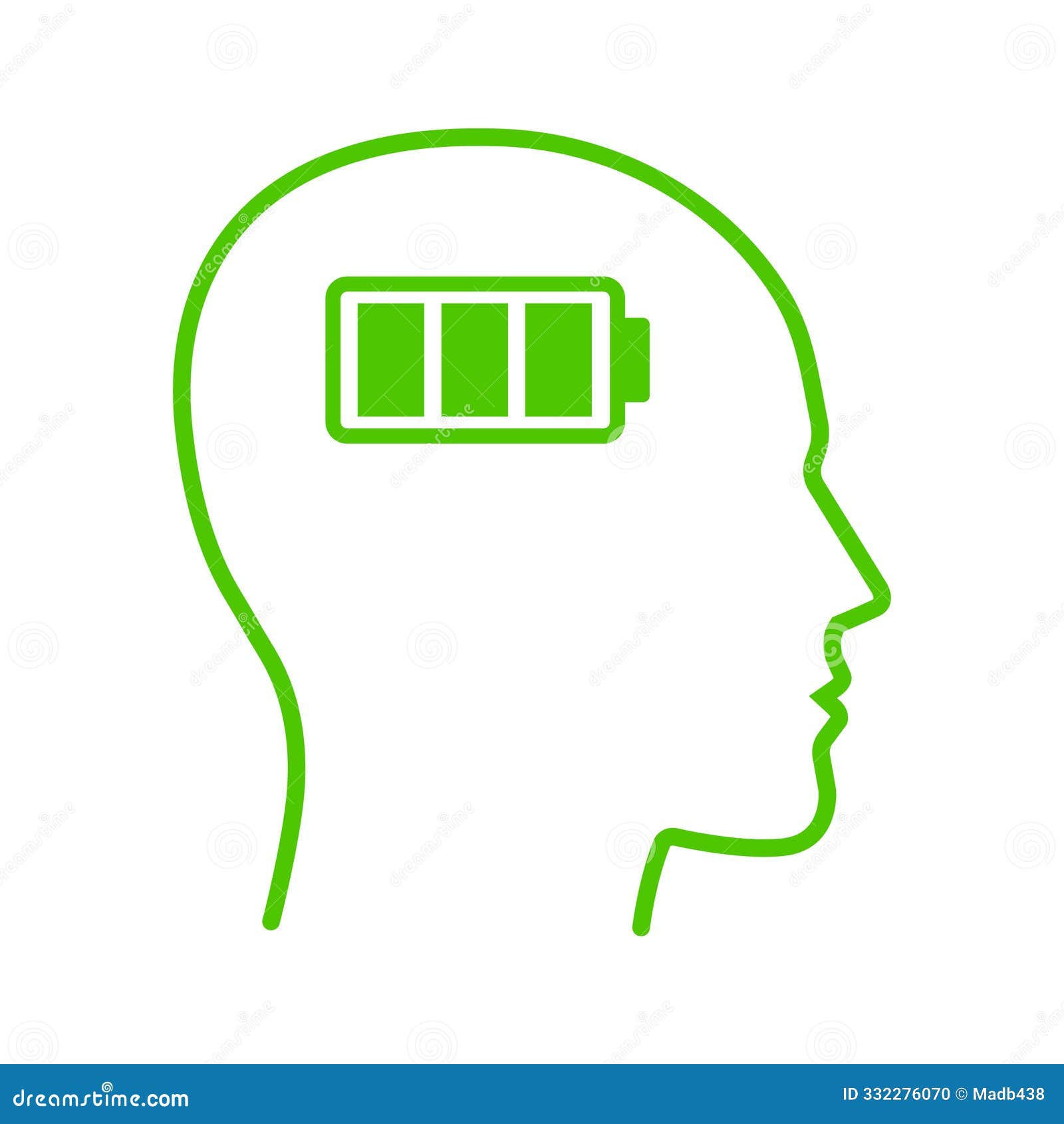 Full Charge Symbol Field Outline Icon. Element Of 2 Color Simple Icon ...