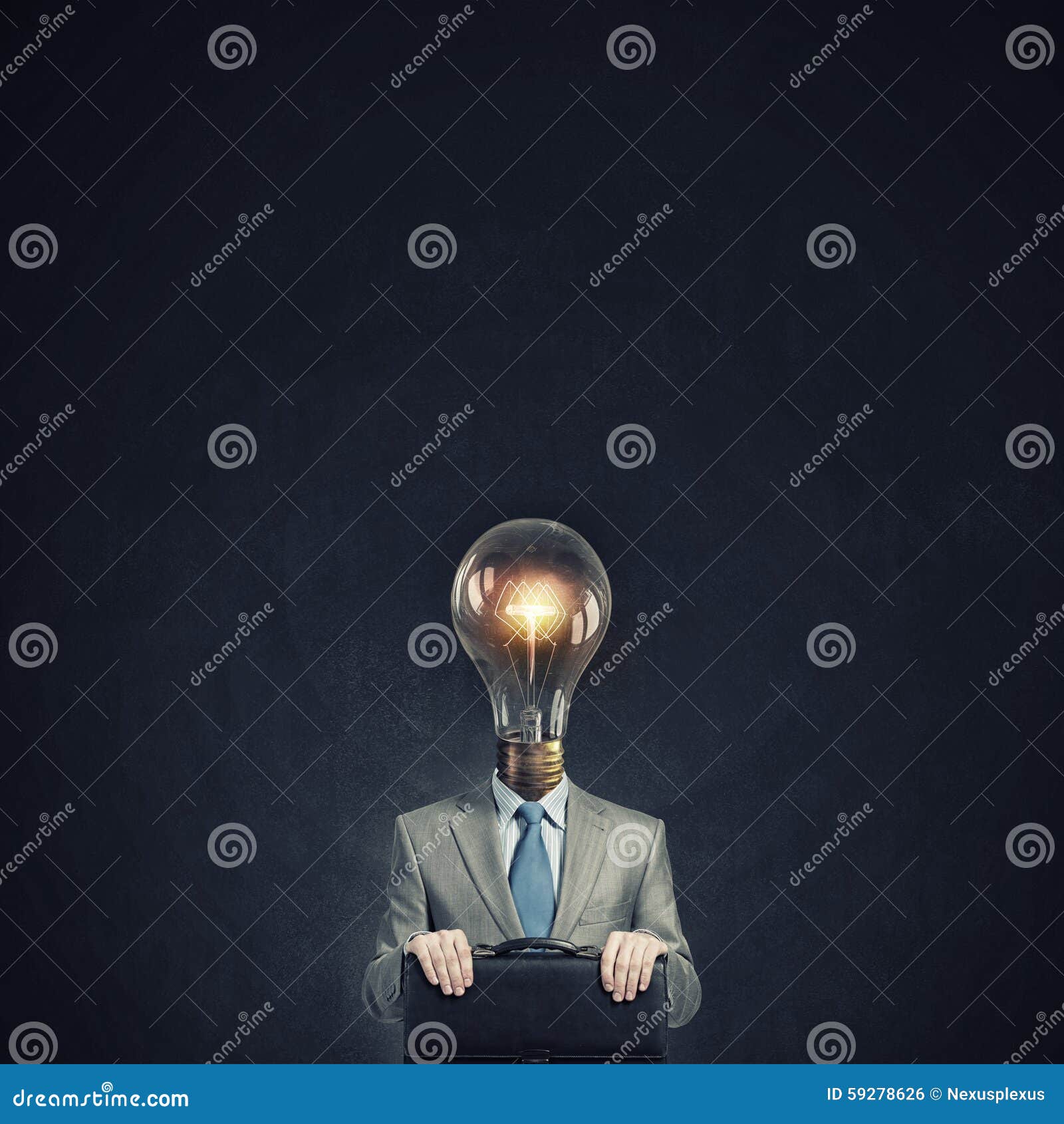 Head full of ideas stock photo. Image of creative, entrepreneur - 59278626