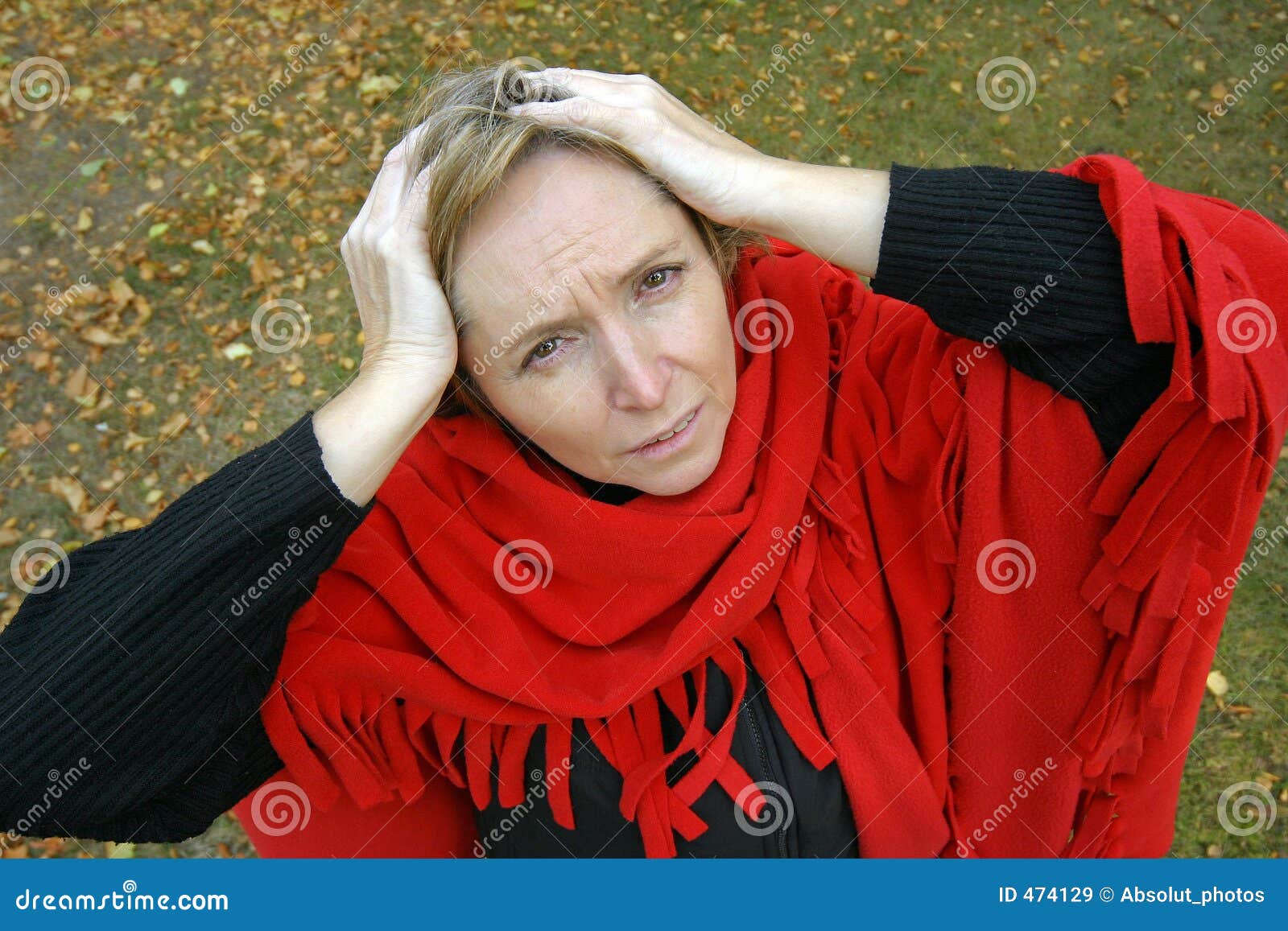 Head full of problems stock image. Image of migraine, preoccupied - 474129