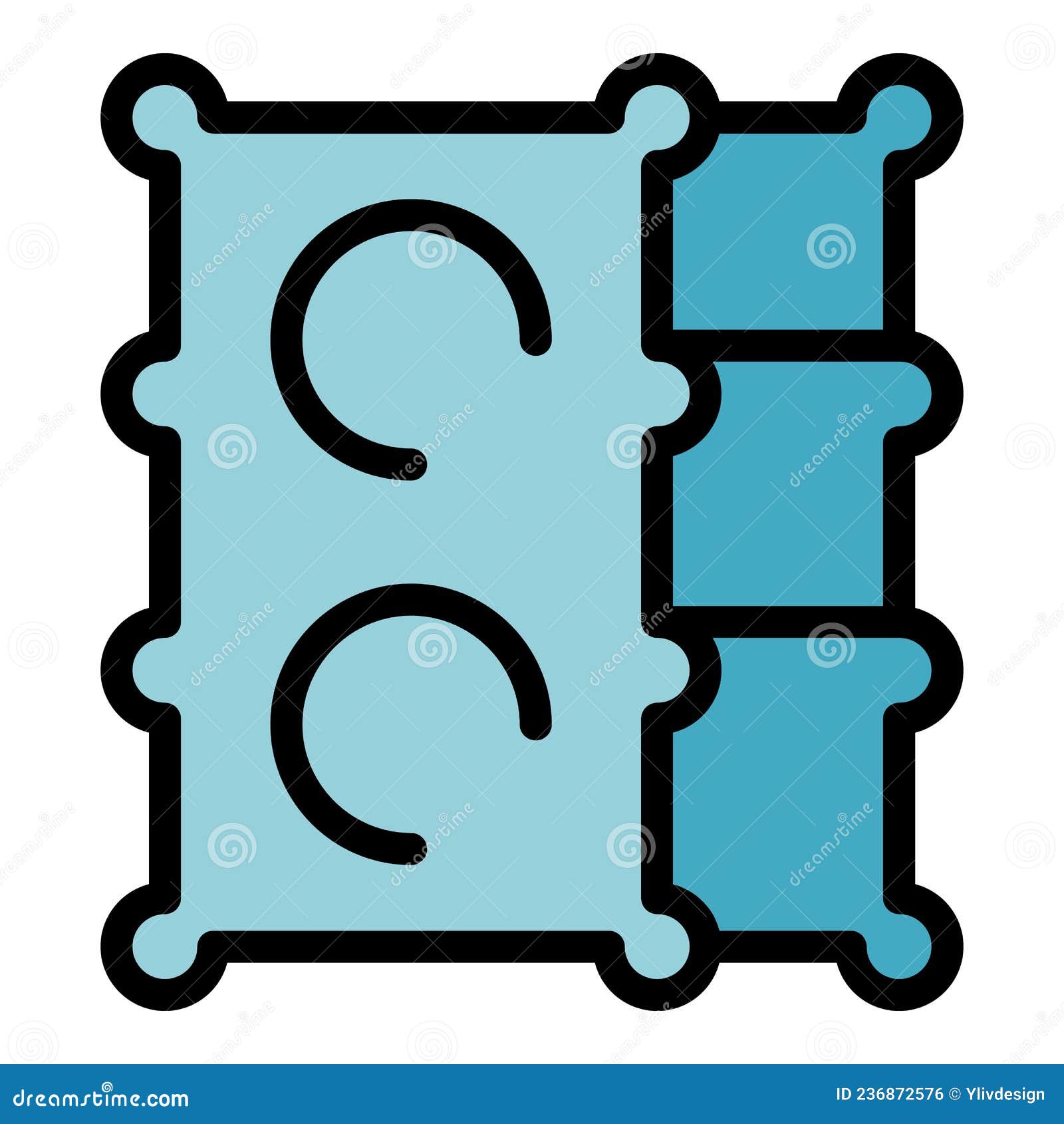 Head Gasket Icon Color Outline Vector Stock Vector - Illustration of ...