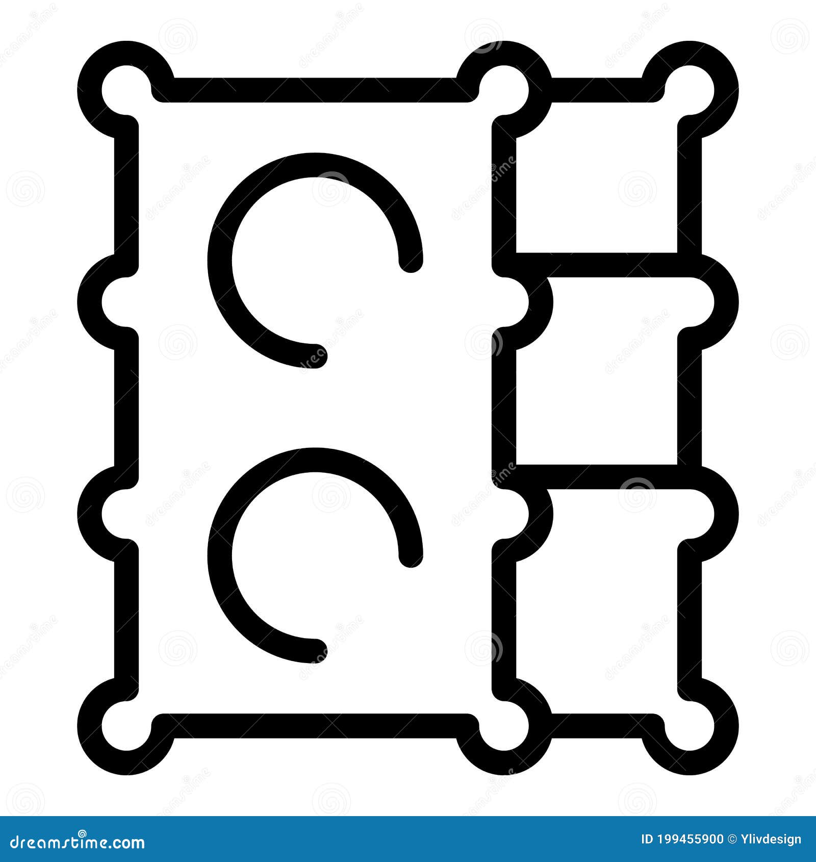 Head Gasket Icon, Outline Style Stock Vector - Illustration of icon ...