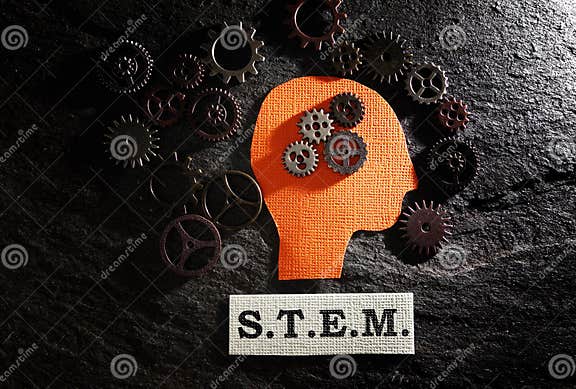 STEM and gears stock photo. Image of smart, thinking - 123917864