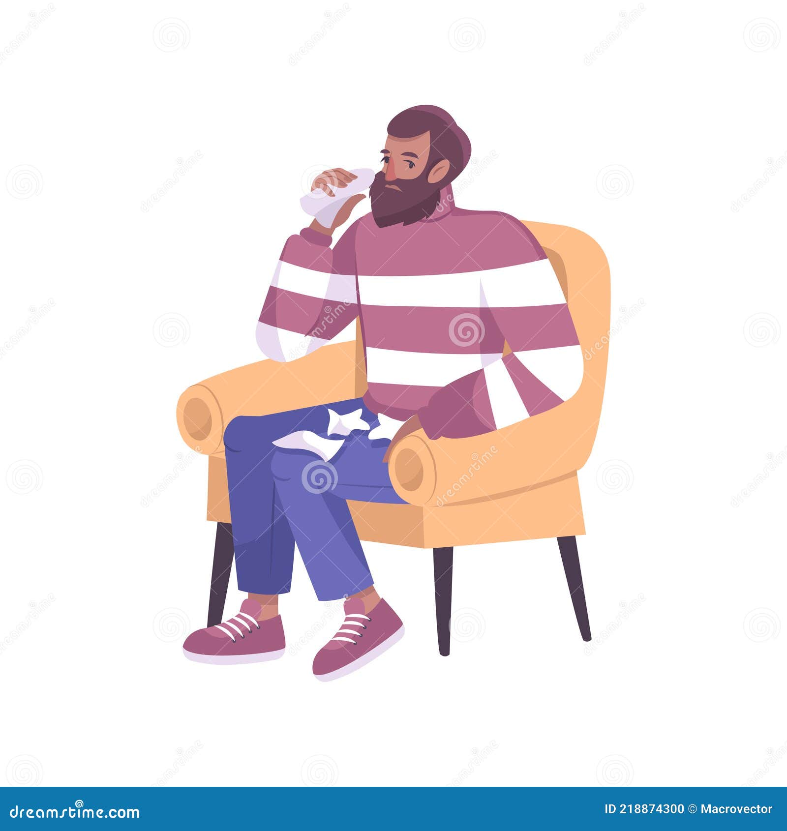 Colds Symptoms Icons Collection Vector Illustration | CartoonDealer.com ...
