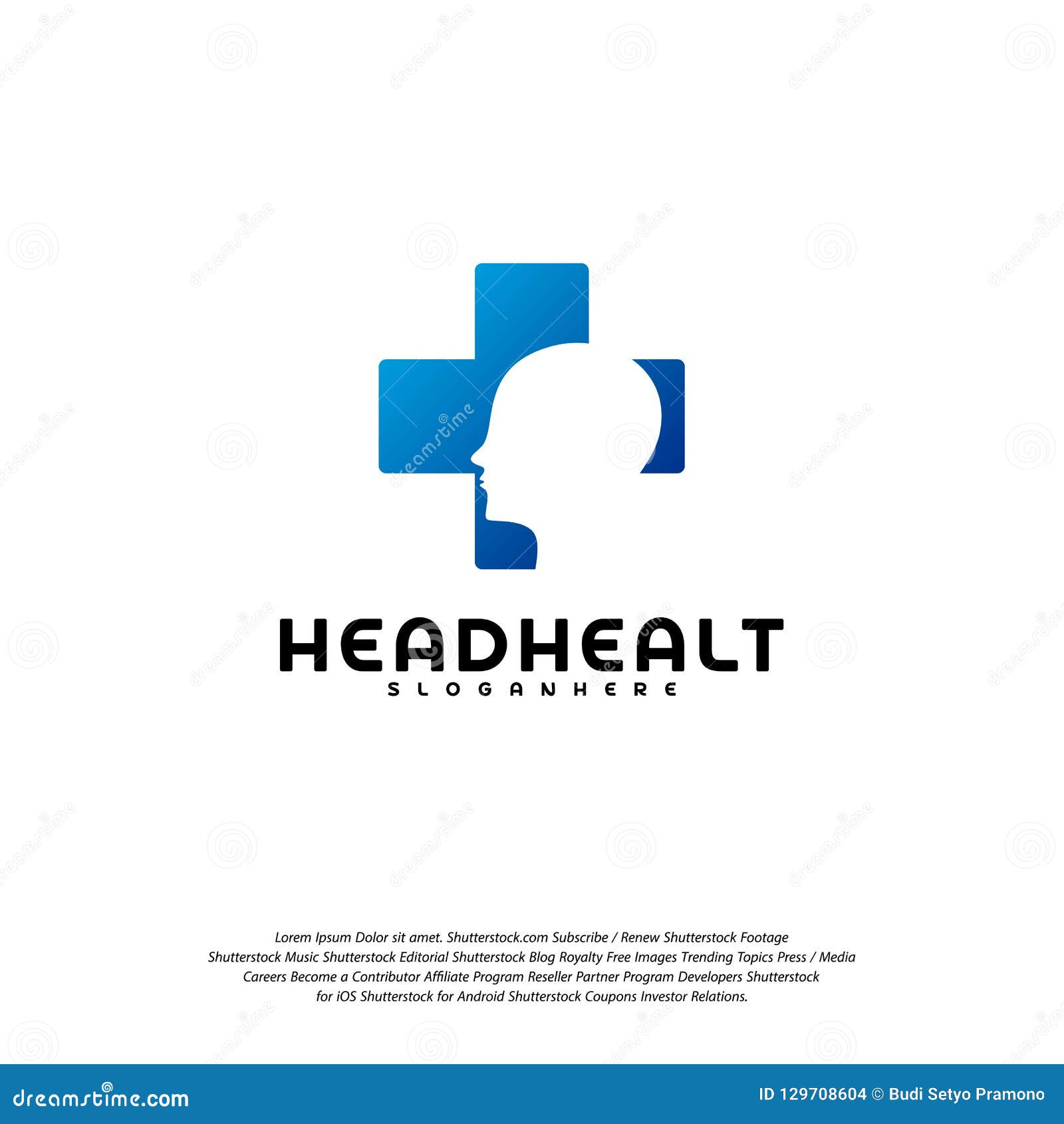 Head Health Logo Template Vector, Head Intelligence Logo Designs ...