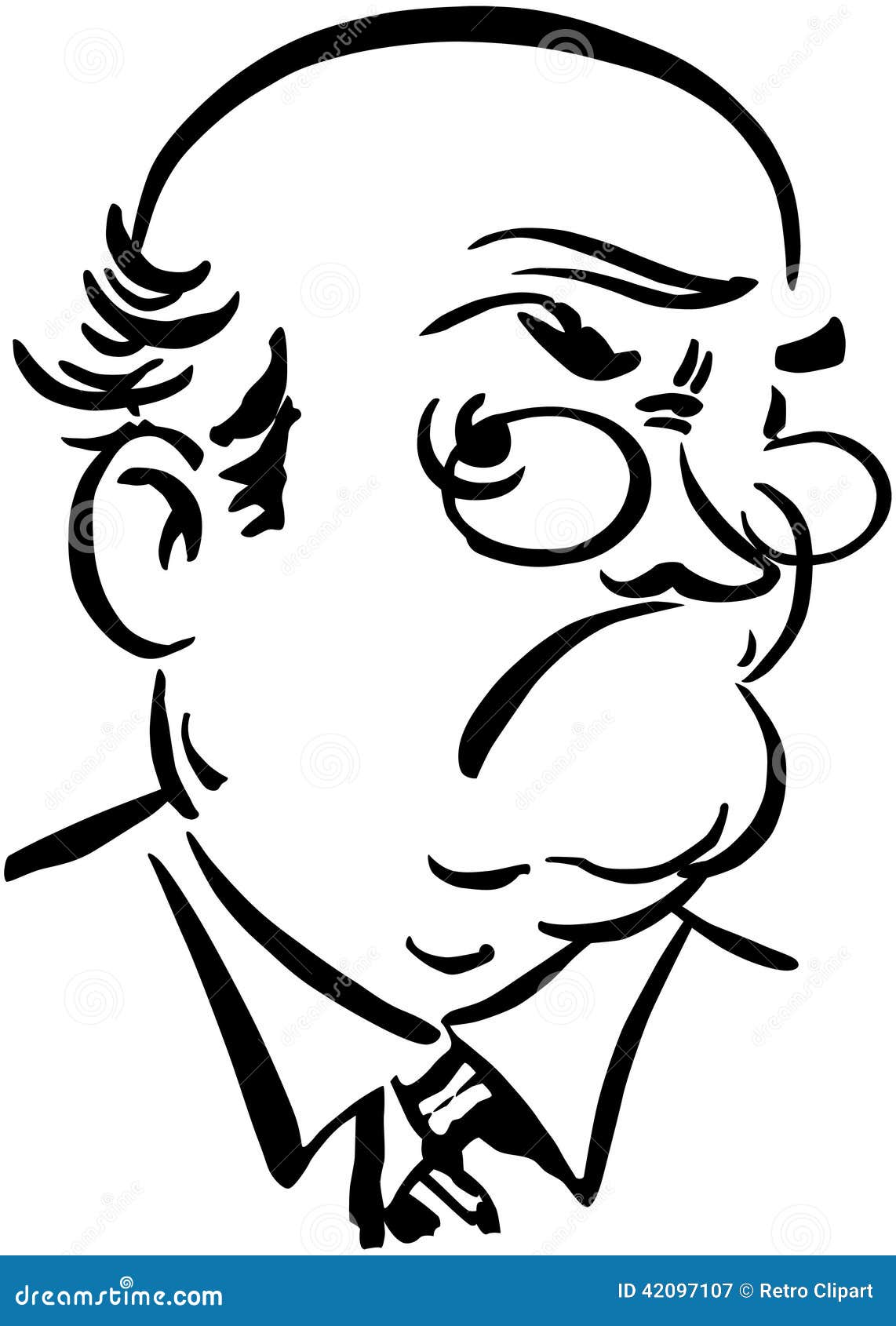 Head Honcho stock vector. Illustration of authority, advertising - 42097107