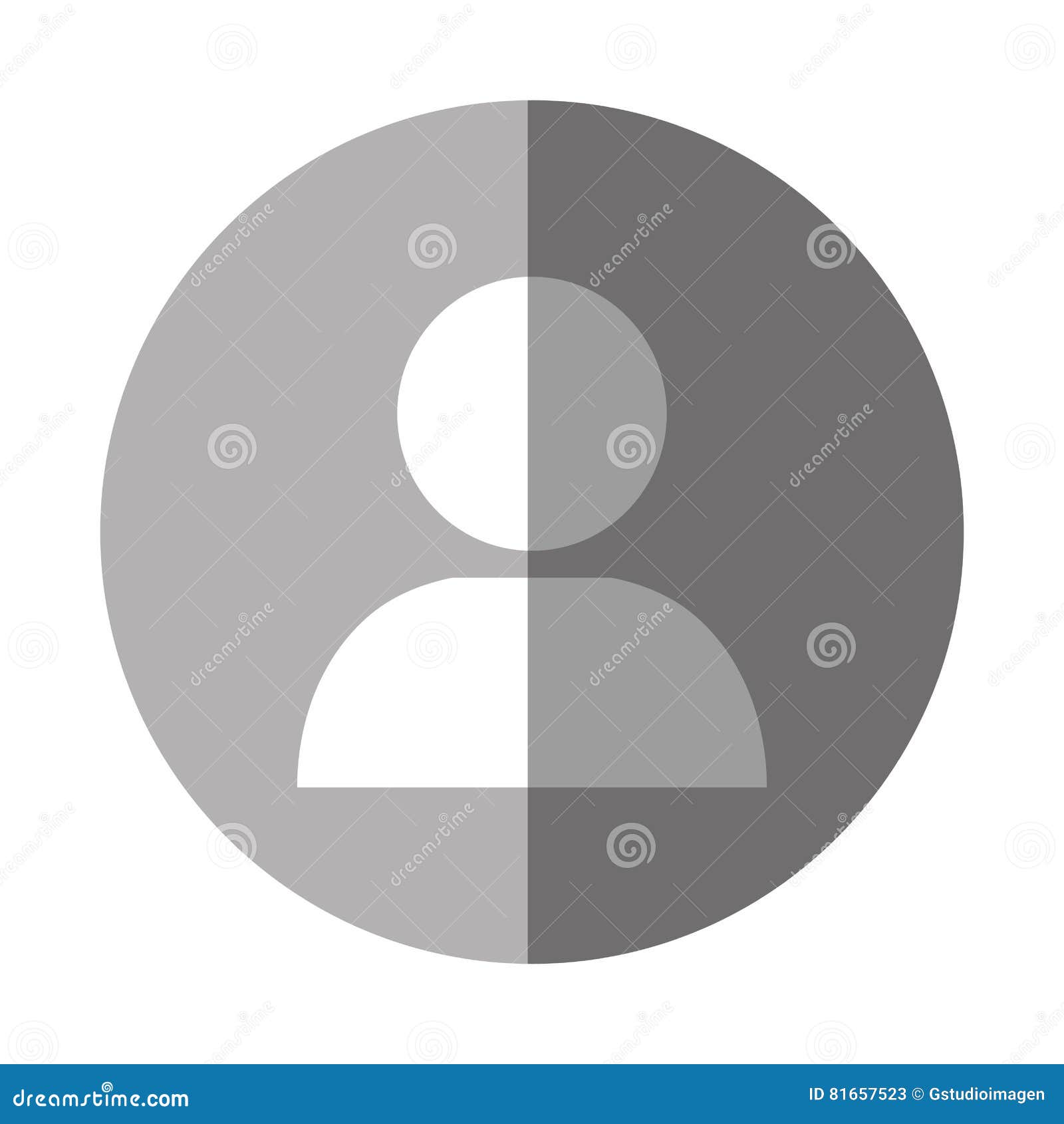 Head human profile icon stock vector. Illustration of head - 81657523