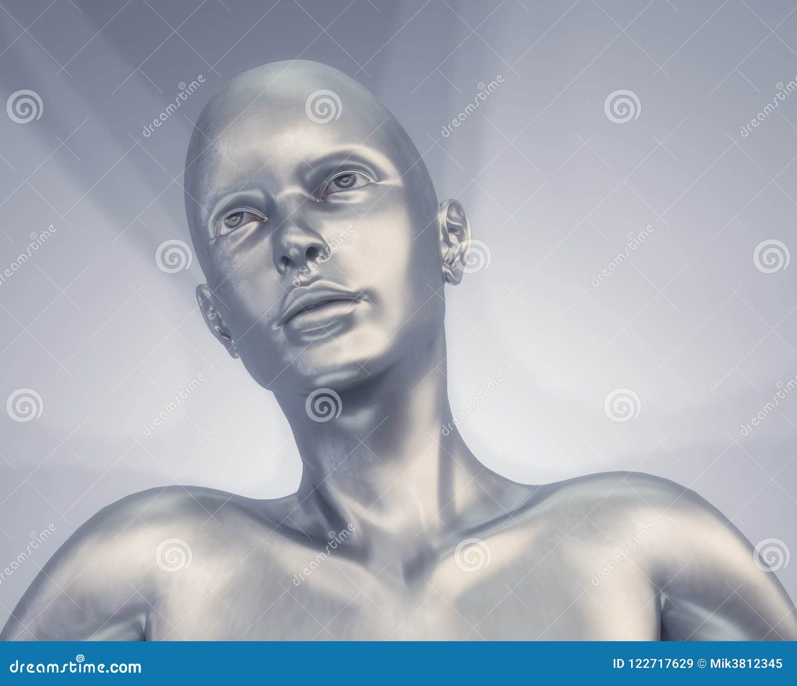 Head Human Shattered Portrait Stock Illustration - Illustration of ...