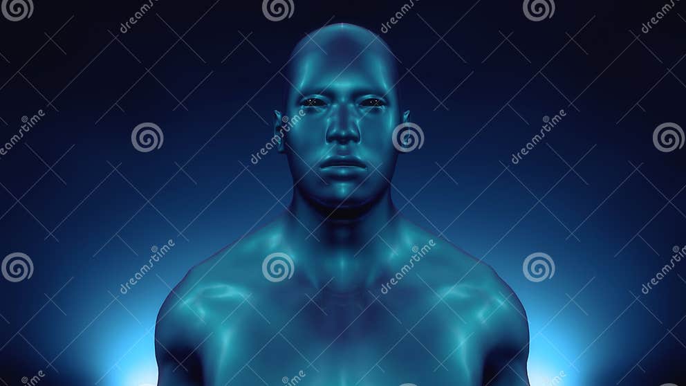 Head Human Shattered Portrait Stock Illustration - Illustration of head ...