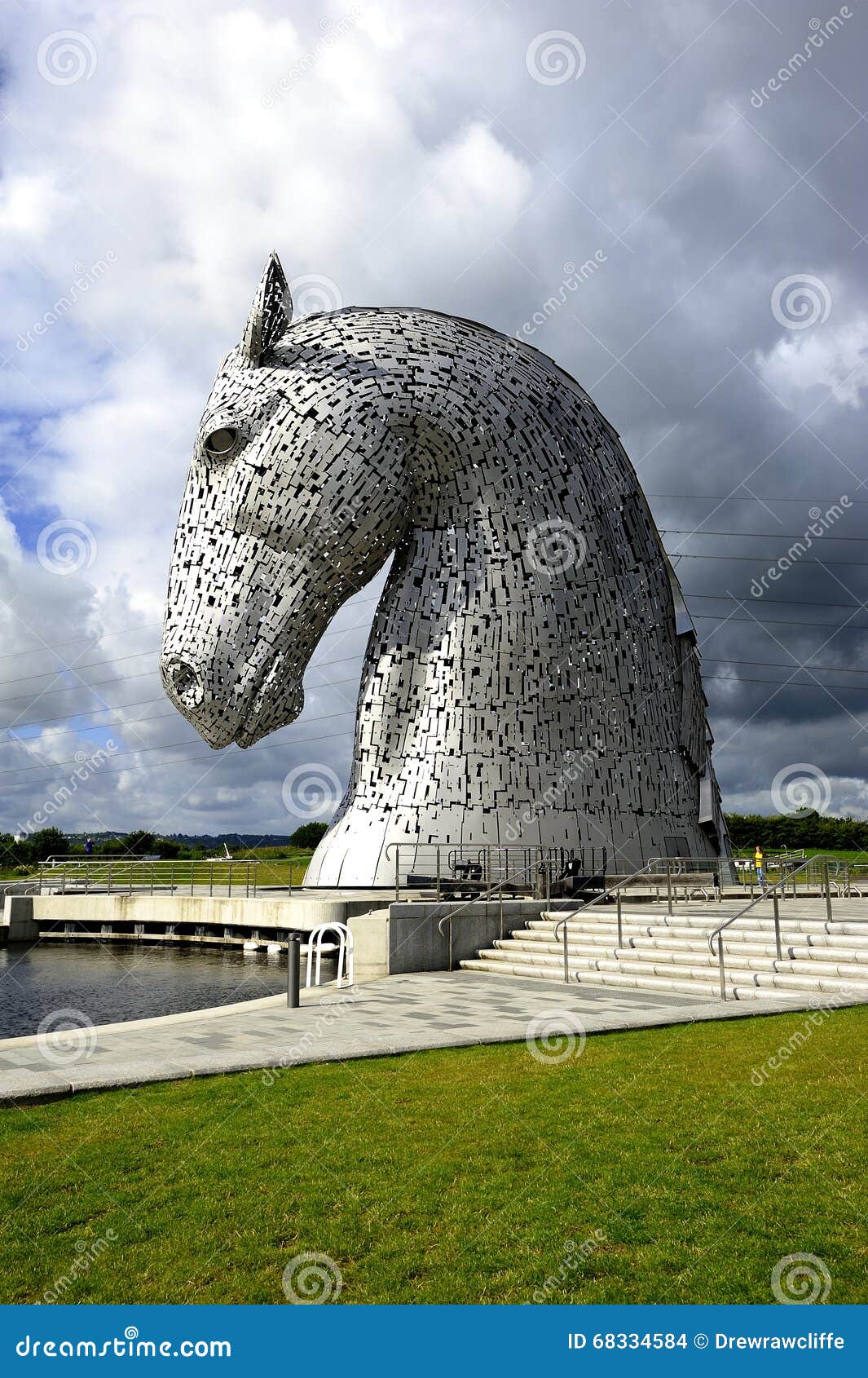 The head of the Kelpie editorial stock image. Image of grey - 68334584