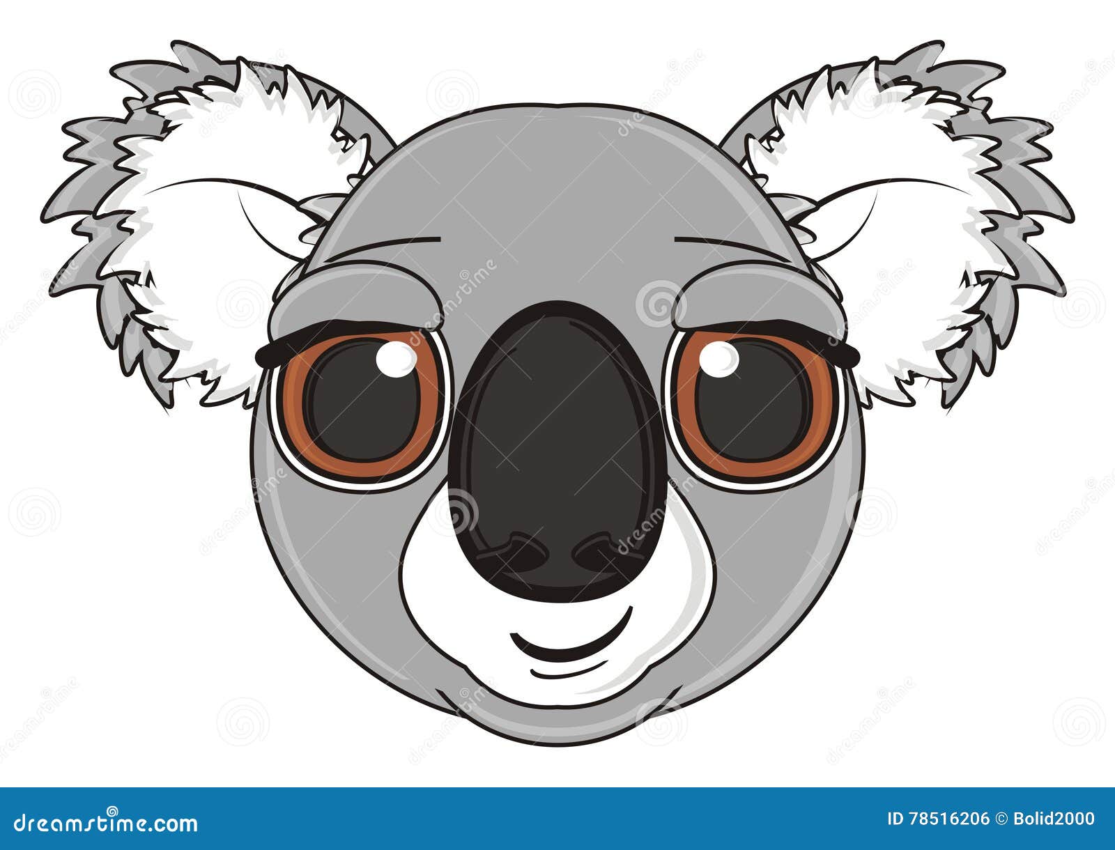 Head Of Koala Stock Photography | CartoonDealer.com #78516206