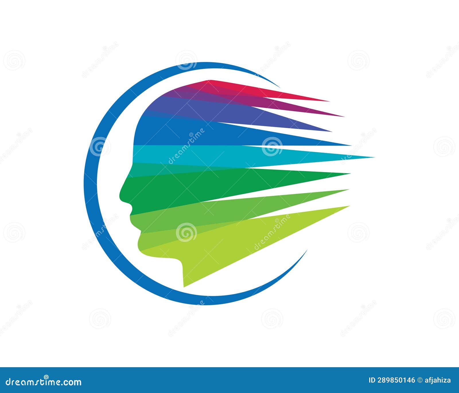 Head Logo Digital 1 Icon Template Stock Vector - Illustration of ...
