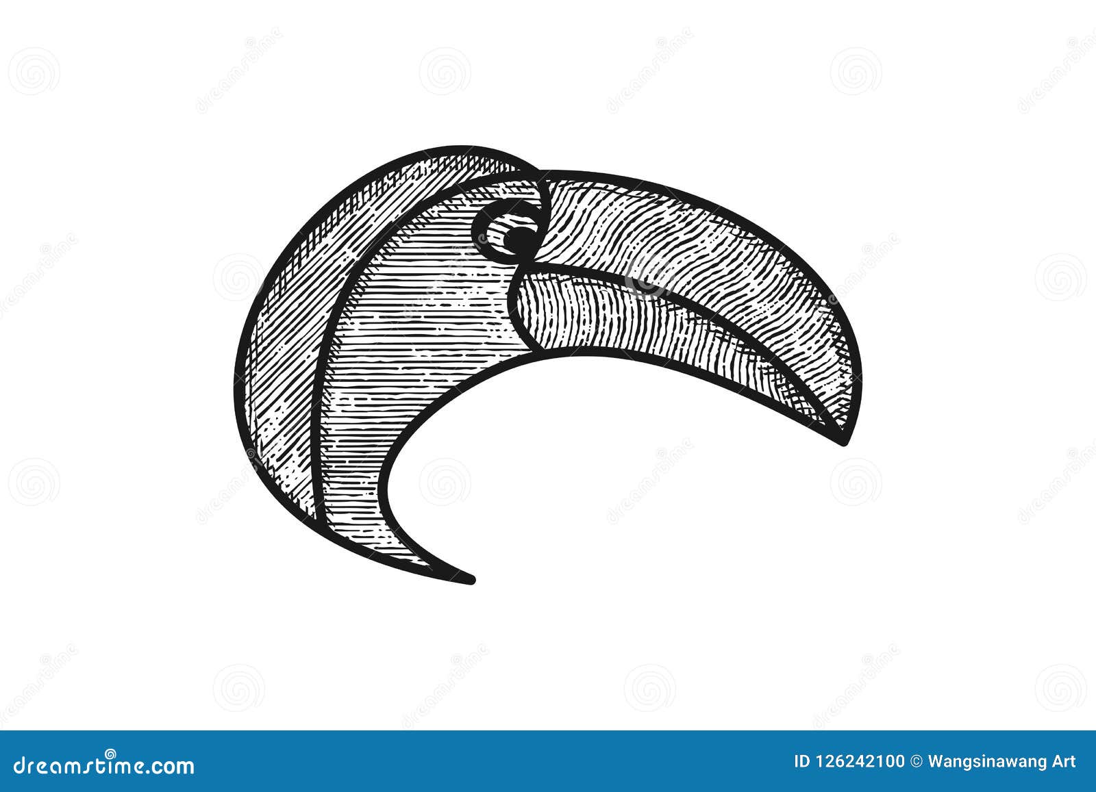 Head of Macaw Birds Logo Design. Stock Vector - Illustration of graphic ...