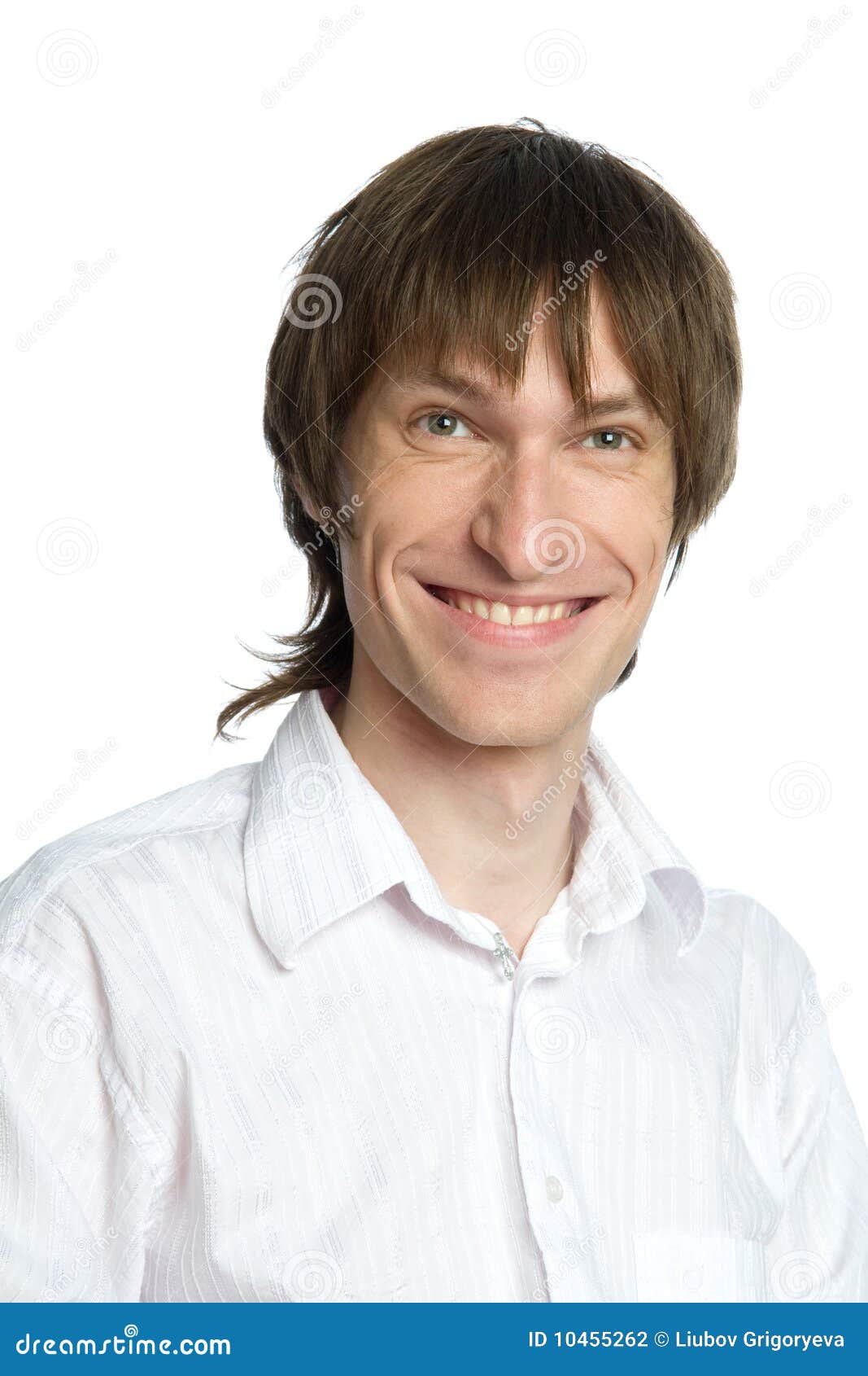 The head of man stock photo. Image of smiling, dress - 10455262
