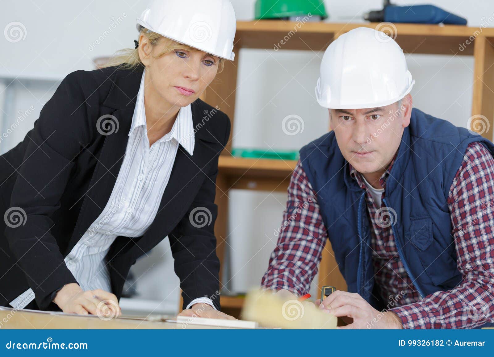 Head mason and architect stock photo. Image of vocation - 99326182