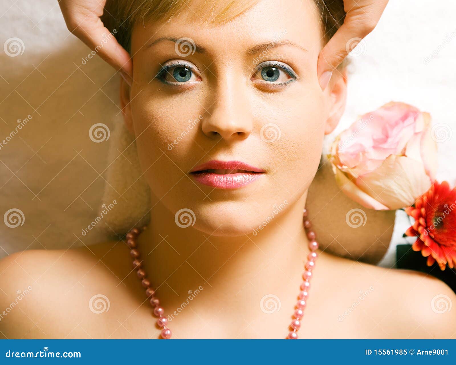 Head massage stock image. Image of adult, therapy, comfortable - 15561985
