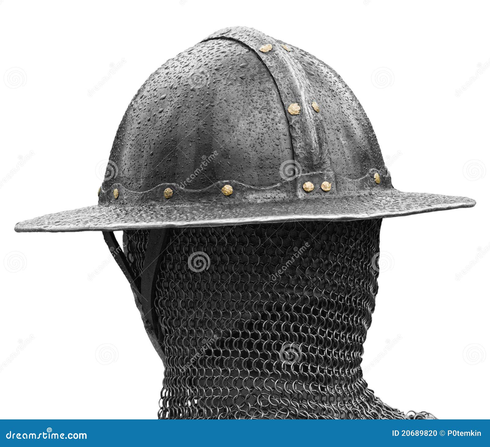 Head of Medieval Soldier stock photo. Image of strong - 20689820