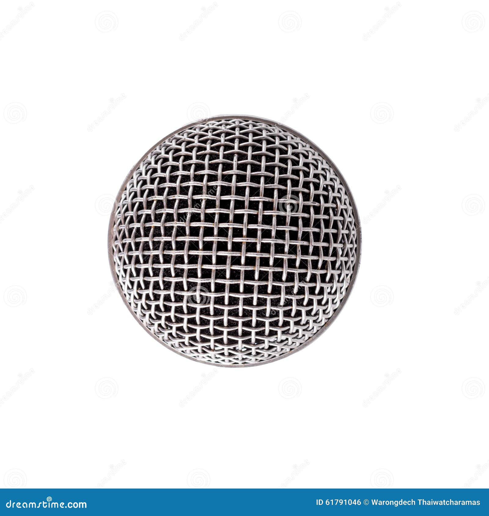 Head Microphone Isolated on White Background Stock Photo - Image of ...