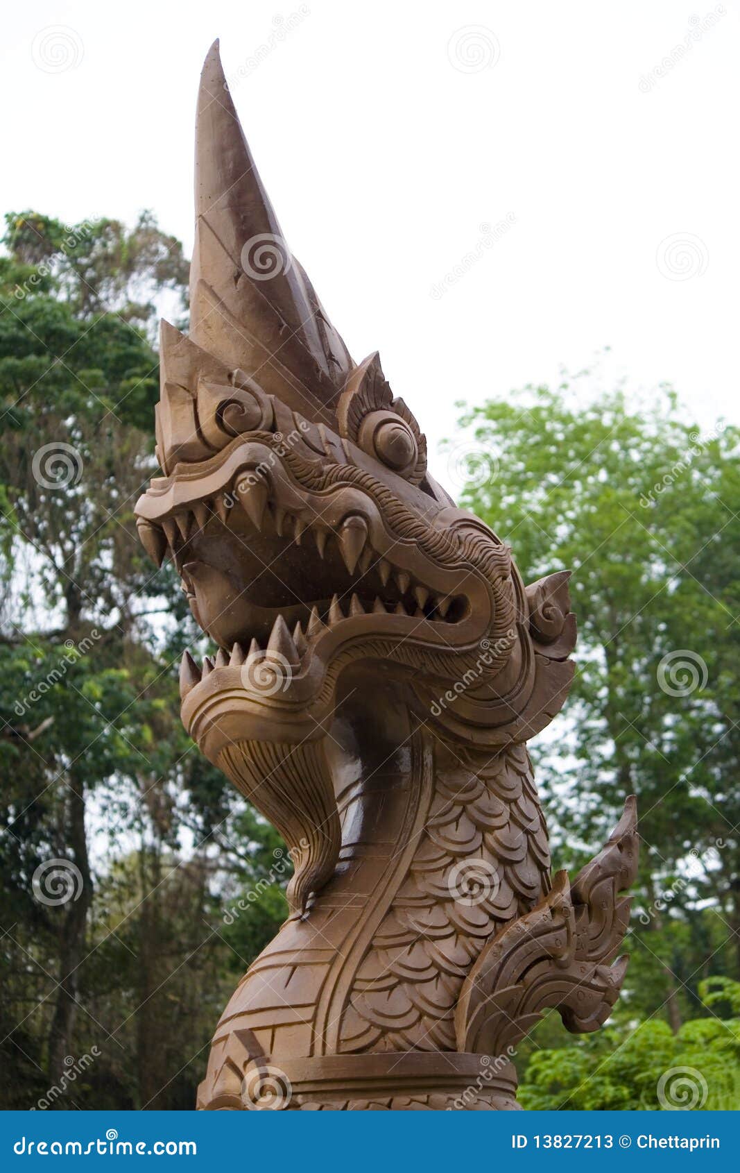 Head of naga stock image. Image of krabi, structure, built - 13827213
