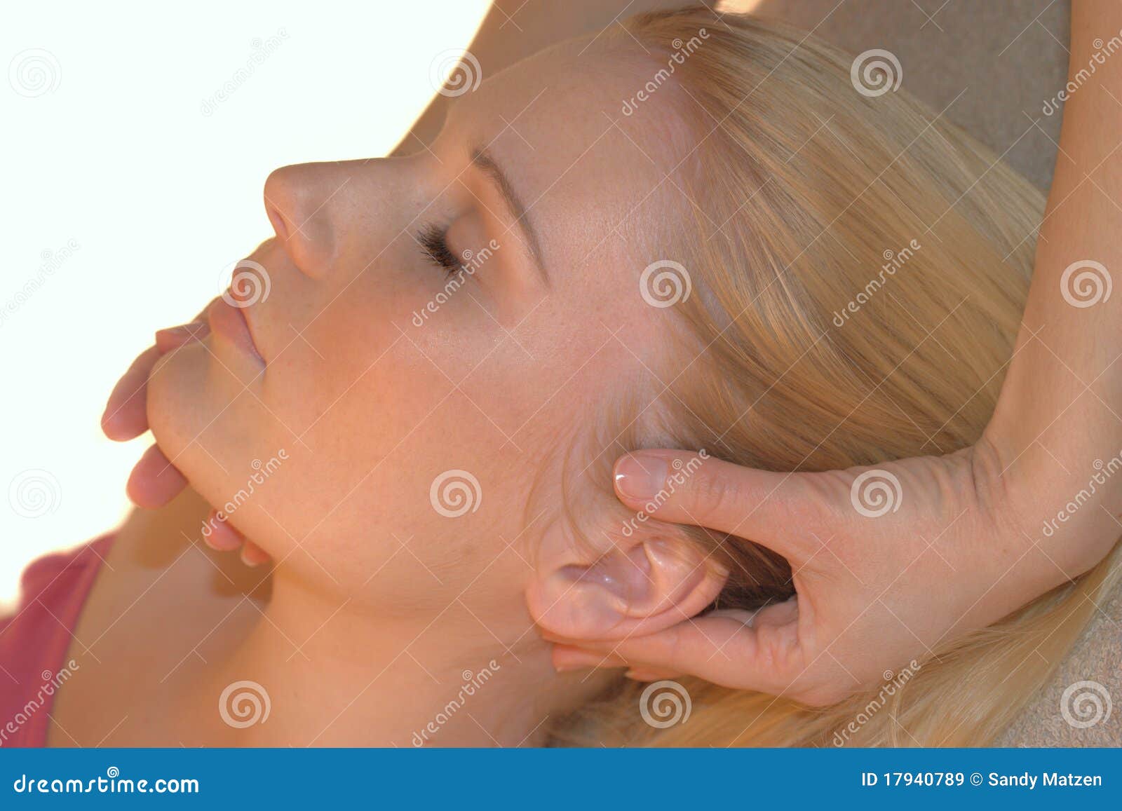 Head and neck massage stock image. Image of hair, head - 17940789