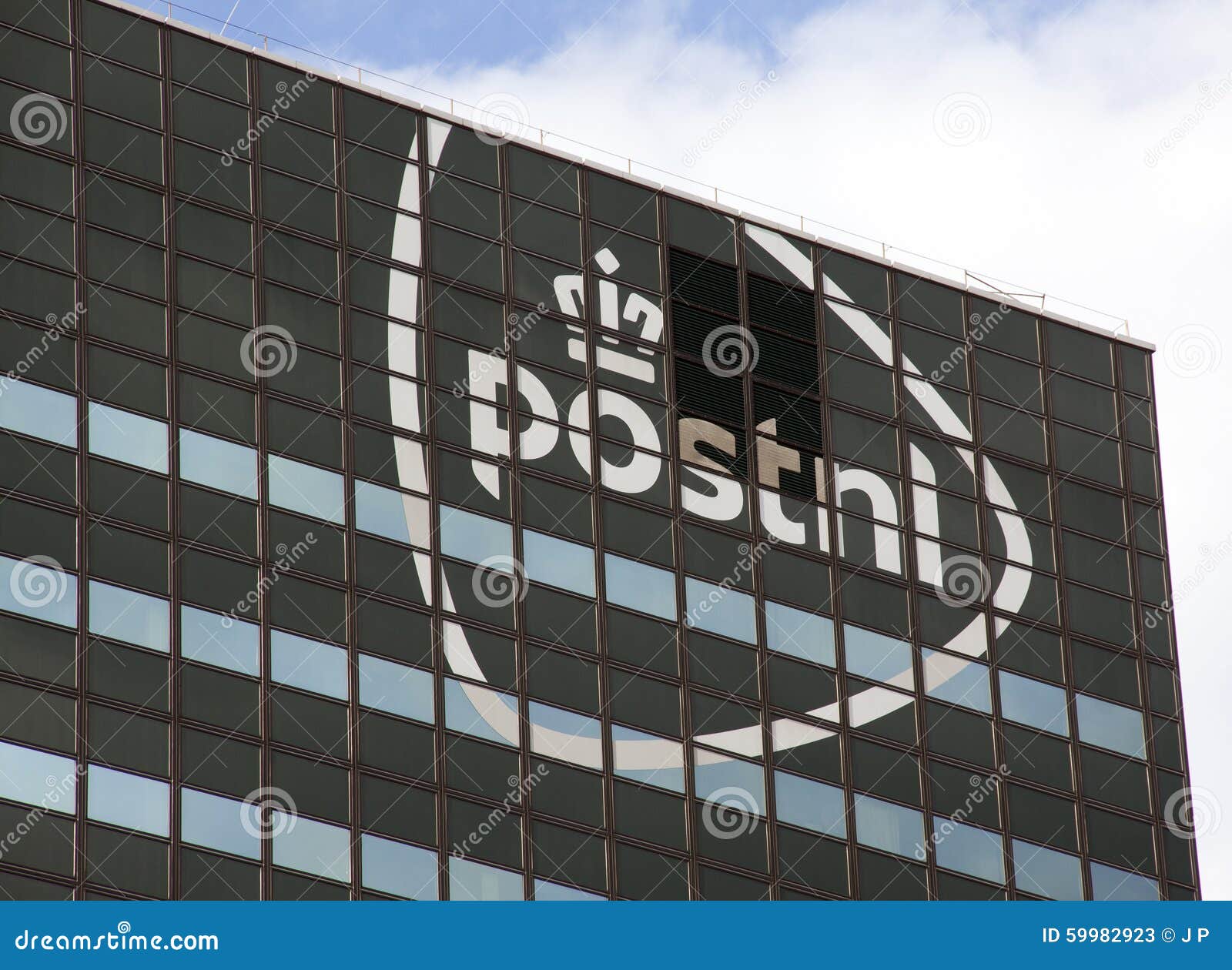 Head Office of Post Nl in the Hague Holland Editorial Stock Photo ...