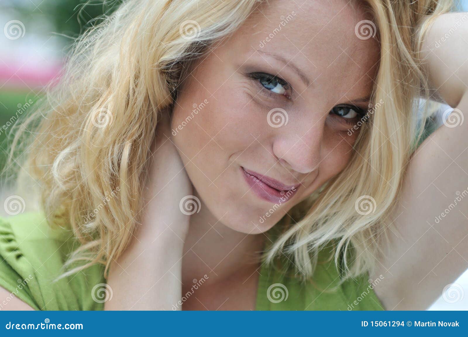 Head Portrait of Young Smiling Stock Photo - Image of beautiful ...