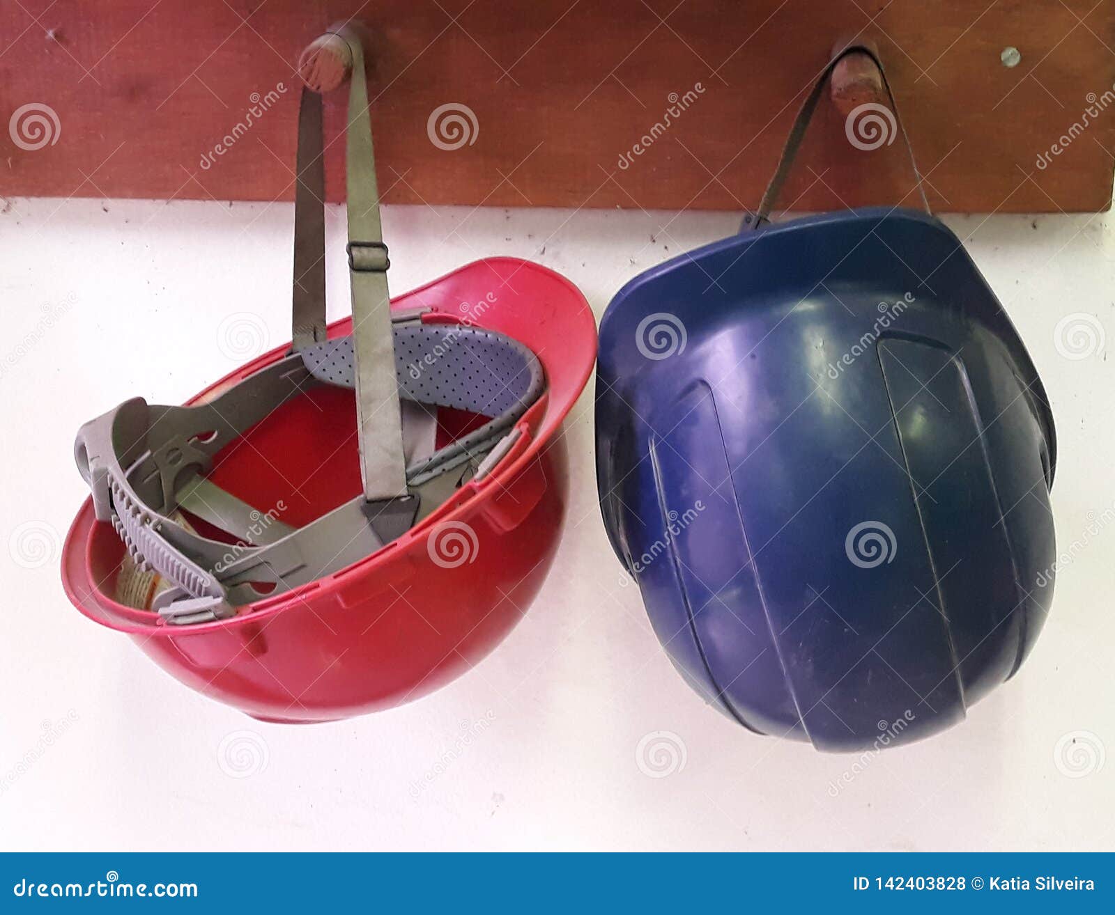 Head protection stock photo. Image of blue, helmets - 142403828