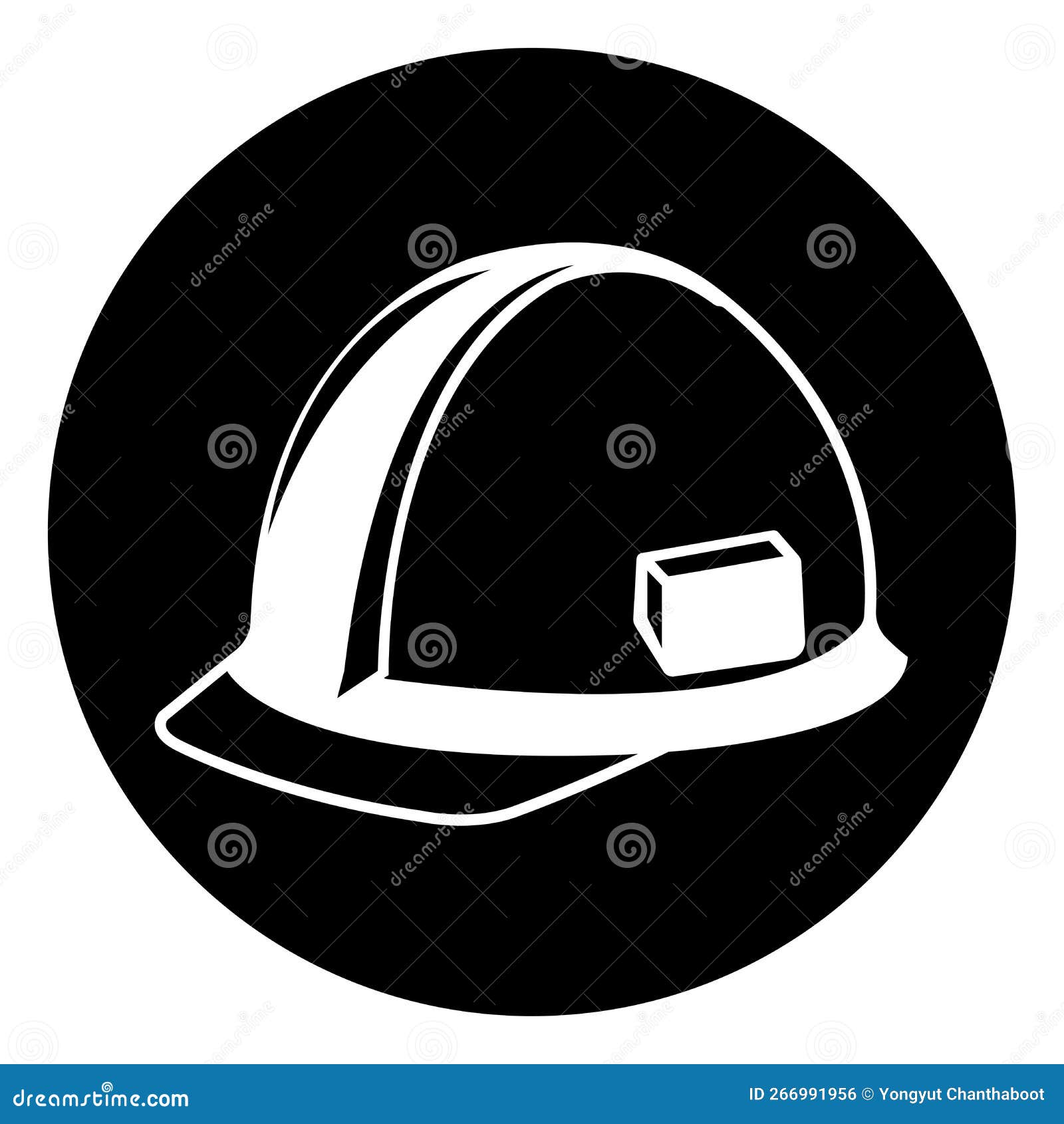 Head Protection Symbol Sign, Vector Illustration, Isolate on White ...