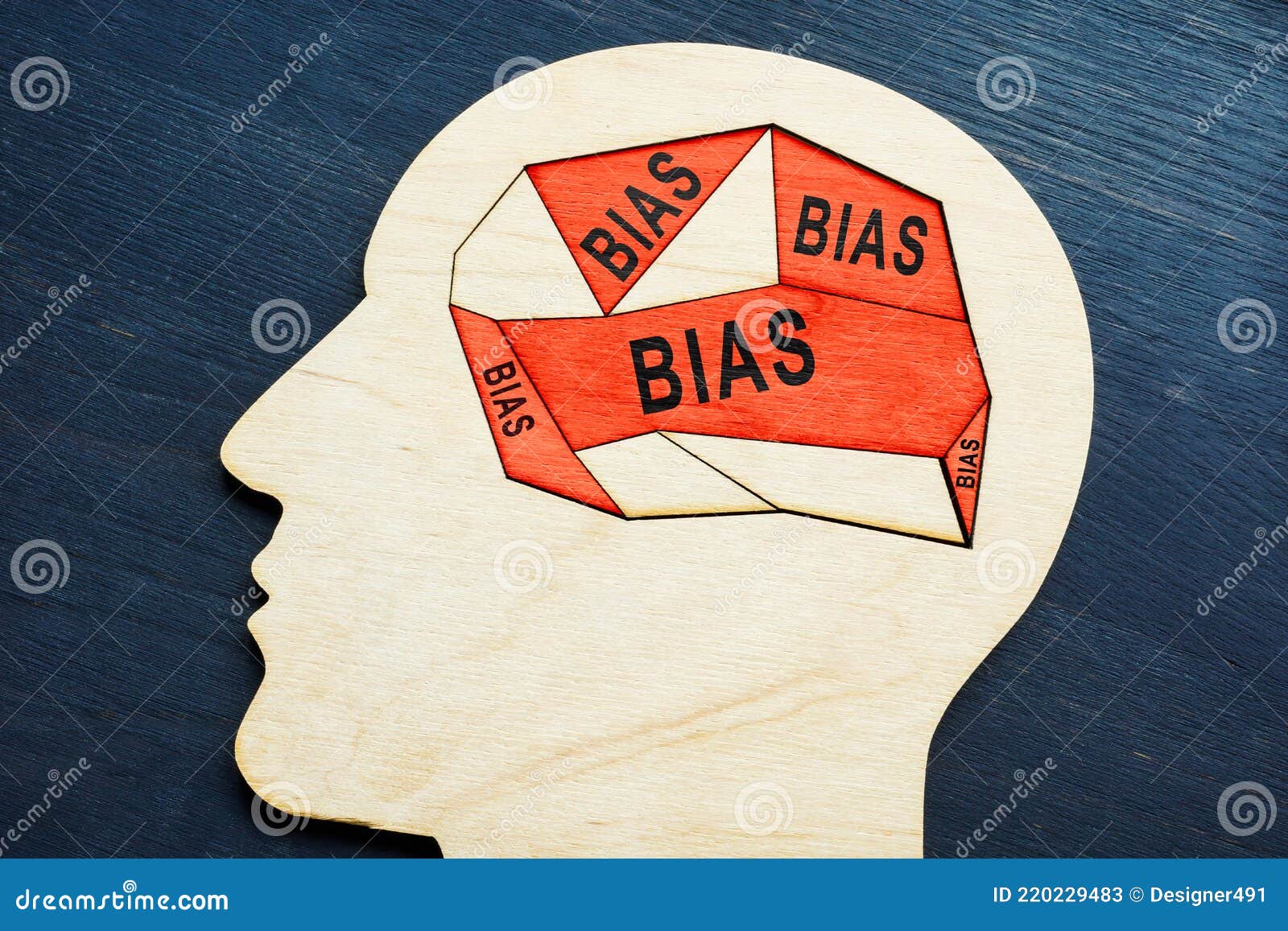 Confirmation Bias Is Shown Using The Text Stock Photography ...