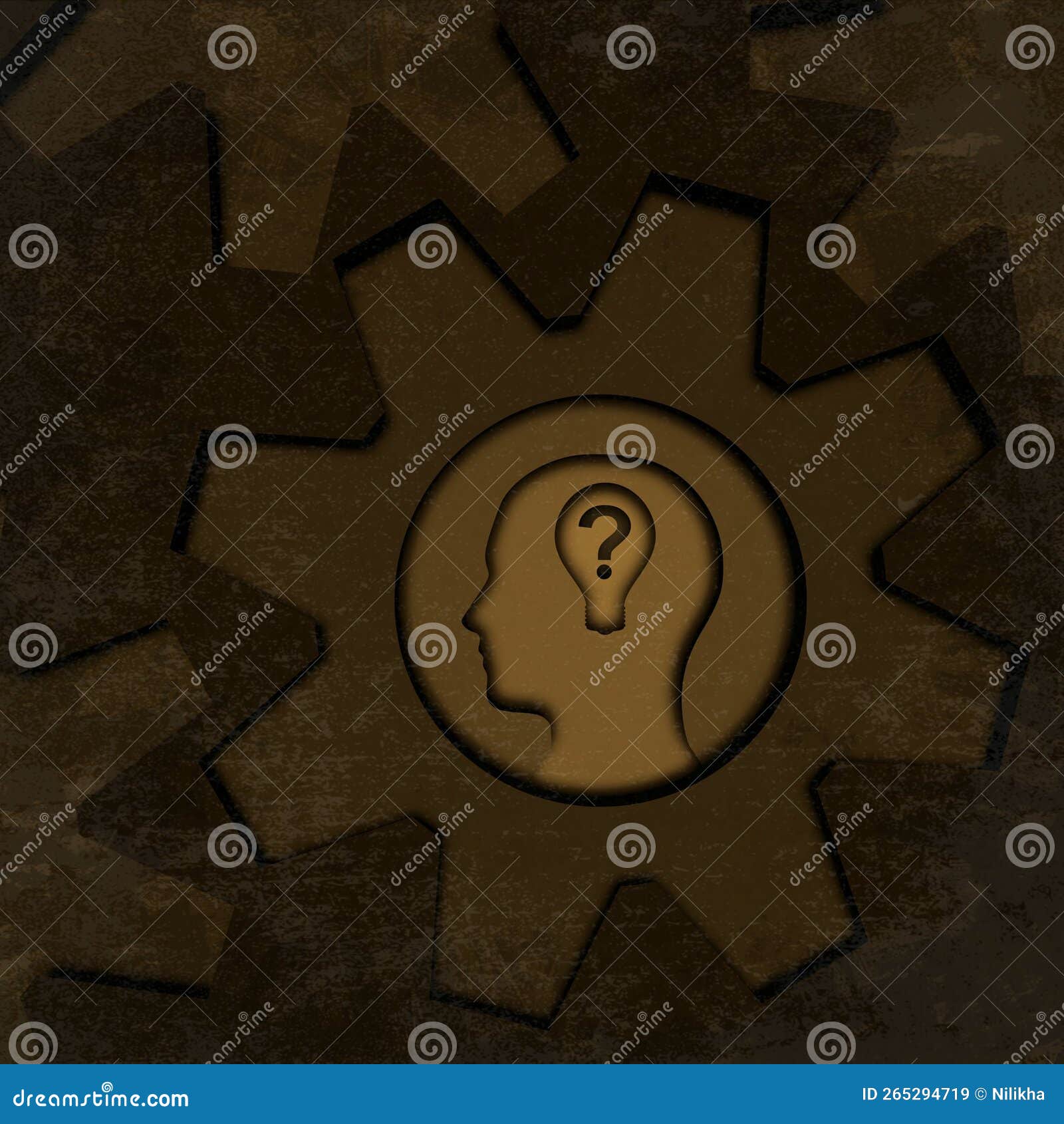 Moving ideas stock illustration. Illustration of think - 265294719